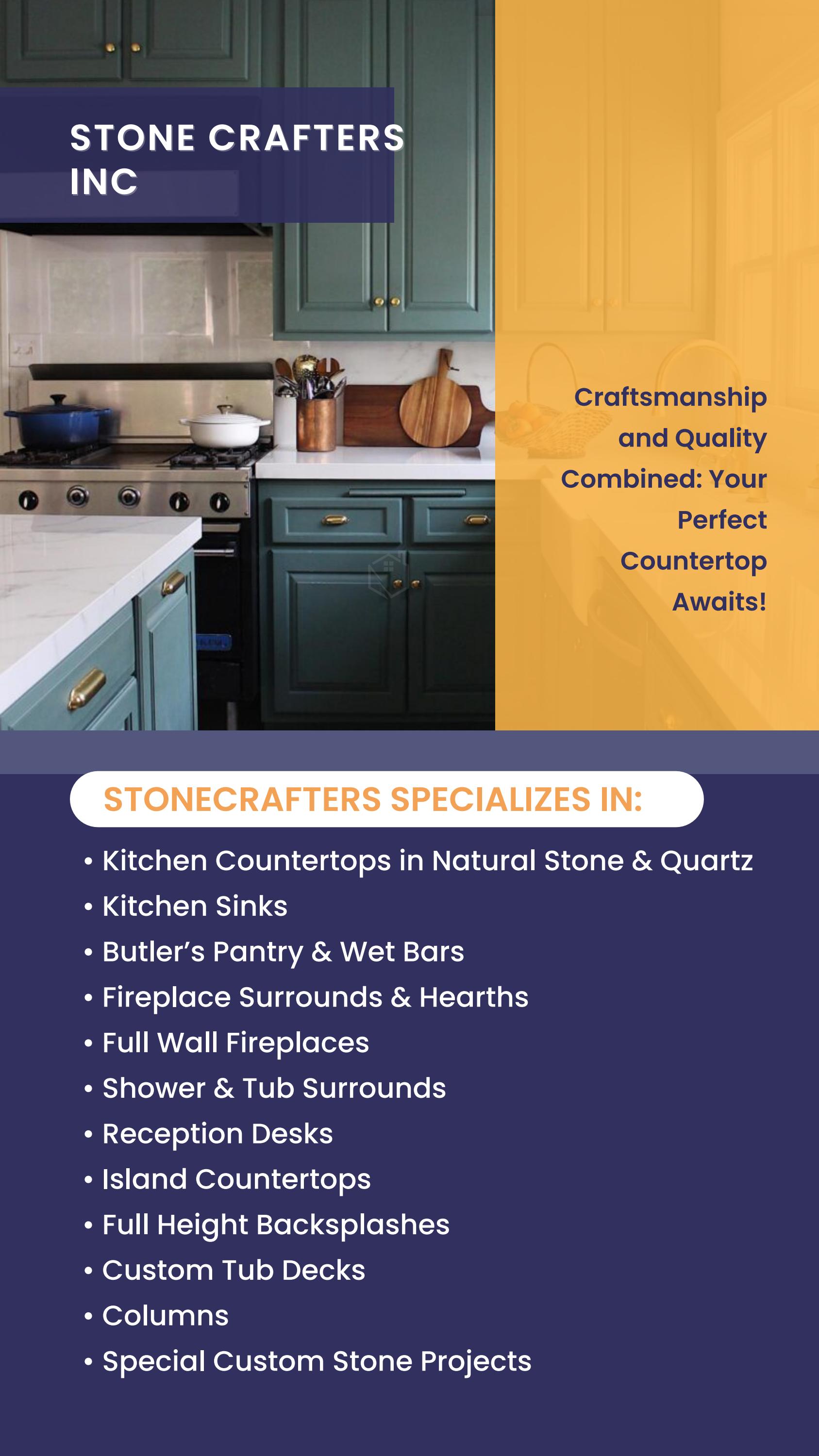 Lakemoor Marble & Granite Fabrication | Stone Crafter Inc by Stone ...
