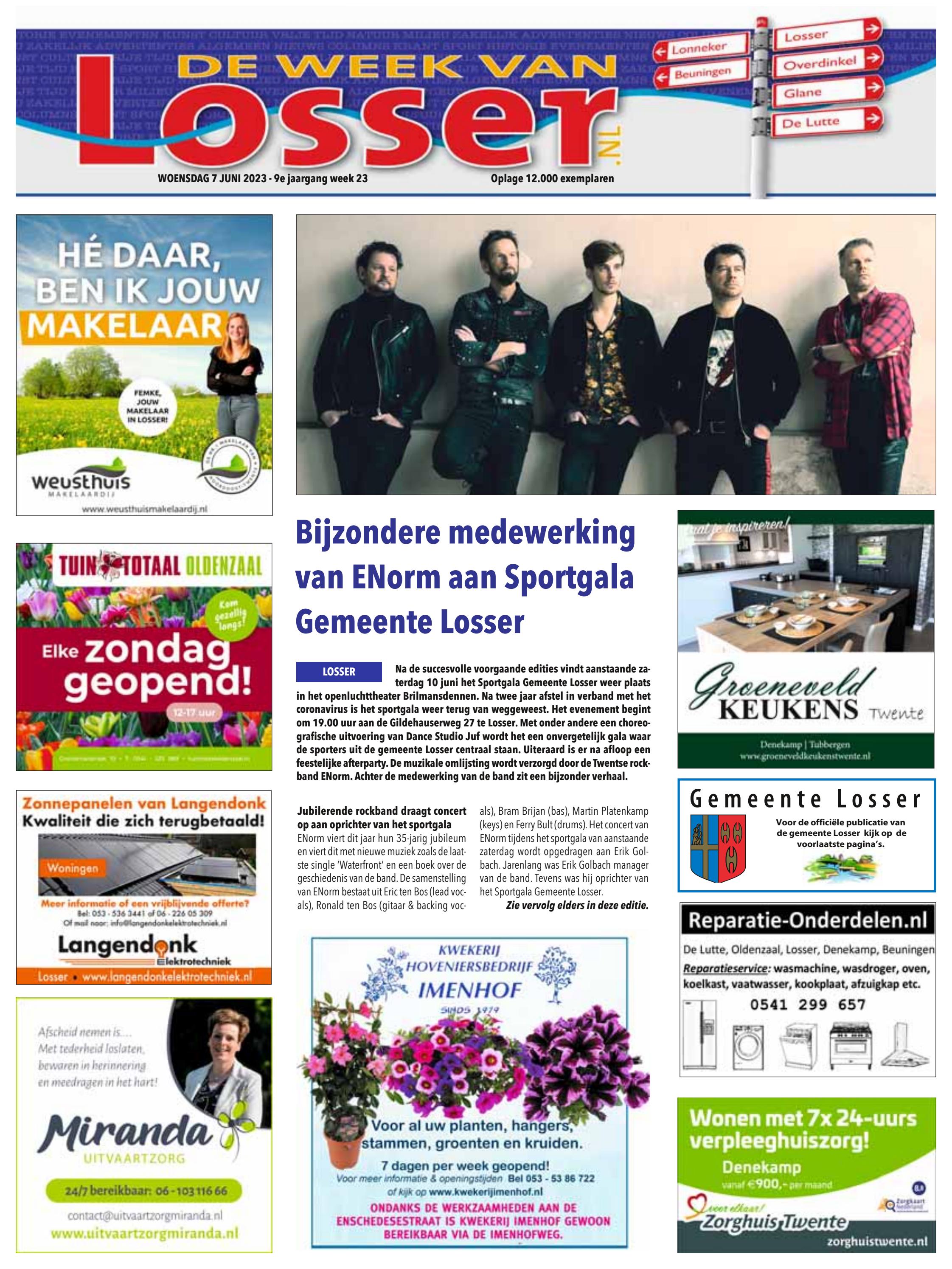 De week van Losser wk 23-2023 by ==== - Issuu