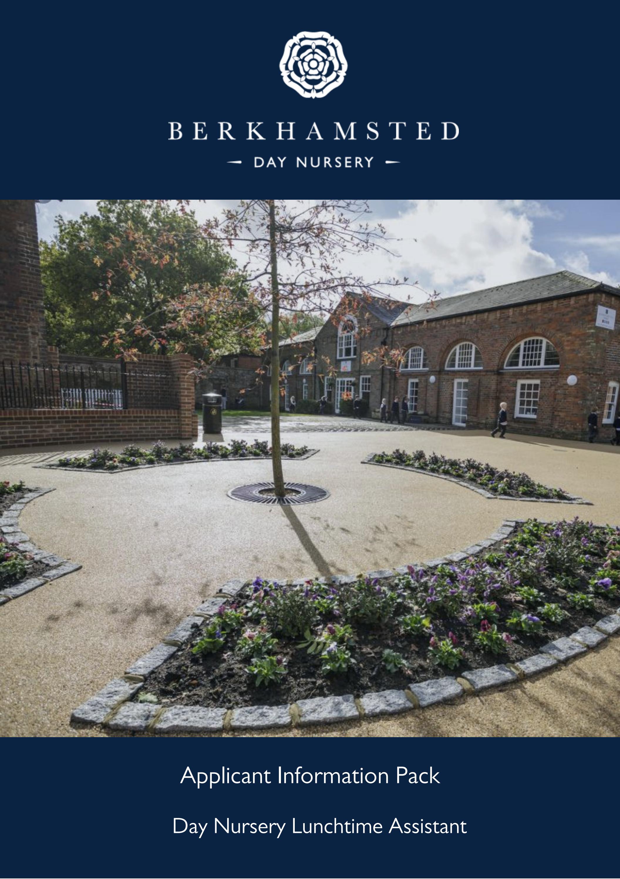 Day Nursery Lunchtime Assistant by Berkhamsted1541 - Issuu