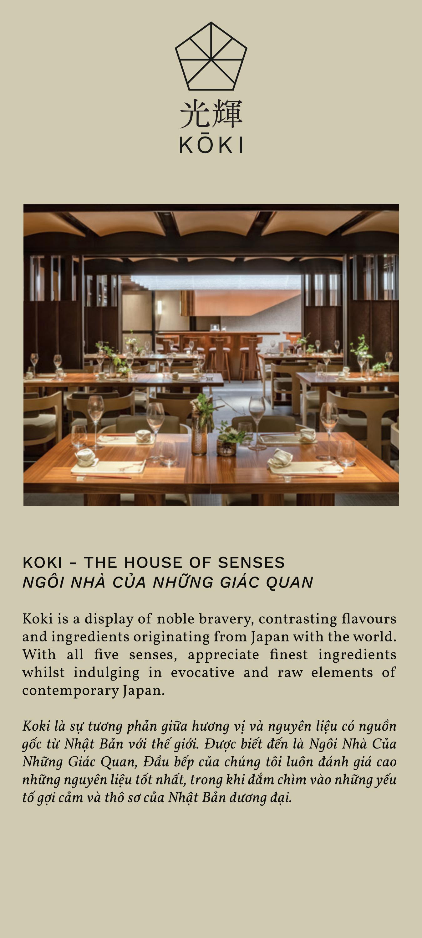 [Koki] Michelin Menu - Izakaya by Koki by Capella Hotel Group - Issuu