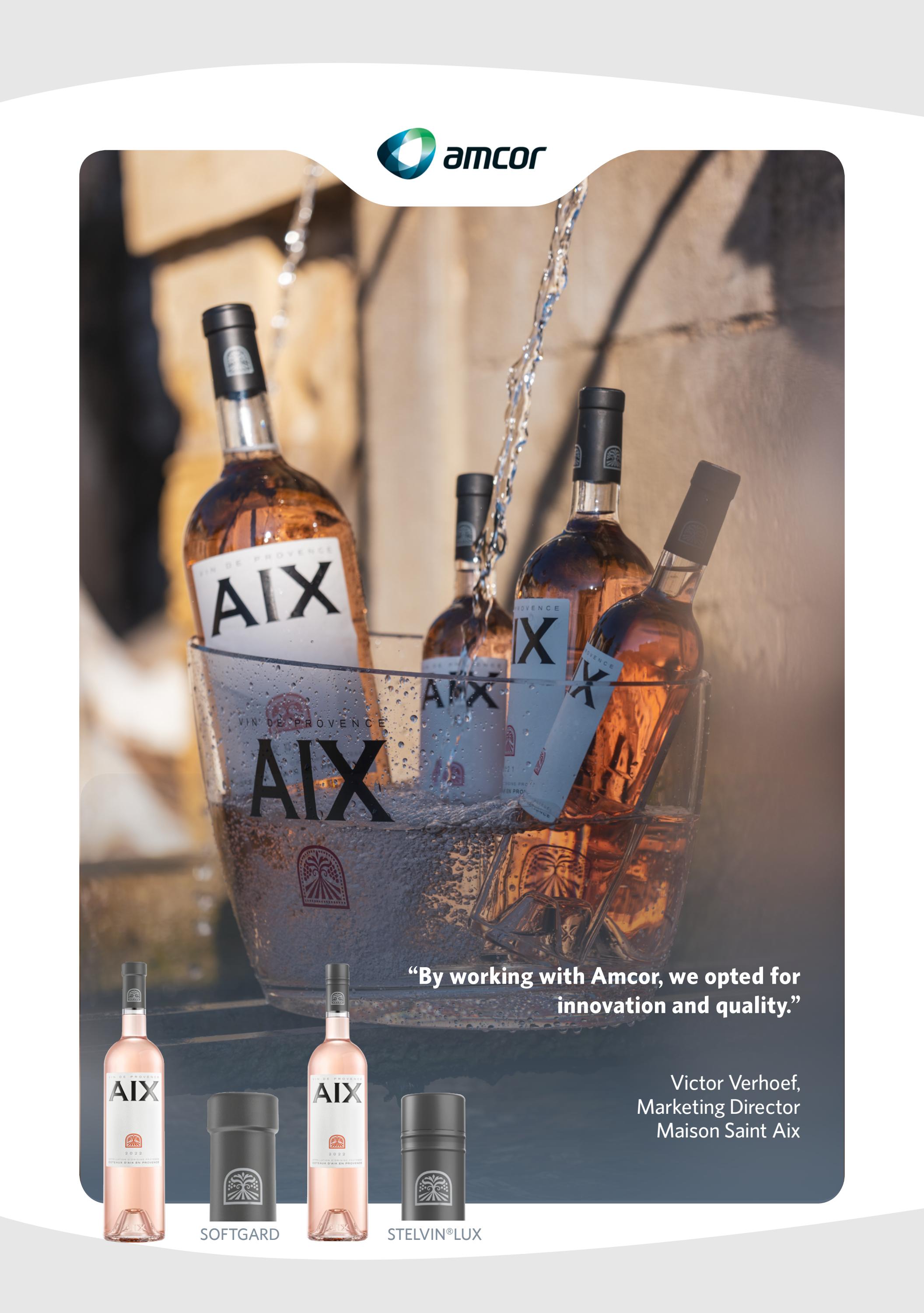 Maison Saint Aix and Amcor Capsules: A Partnership Sealed with ...