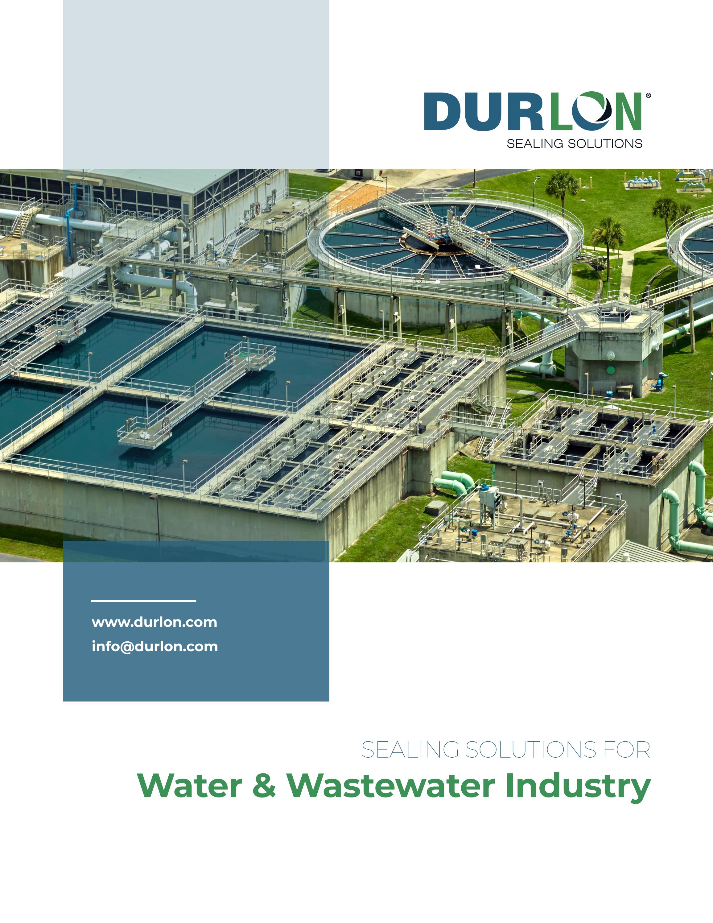 Sealing Solutions for Water and Wastewater by Durlon Sealing Solutions ...