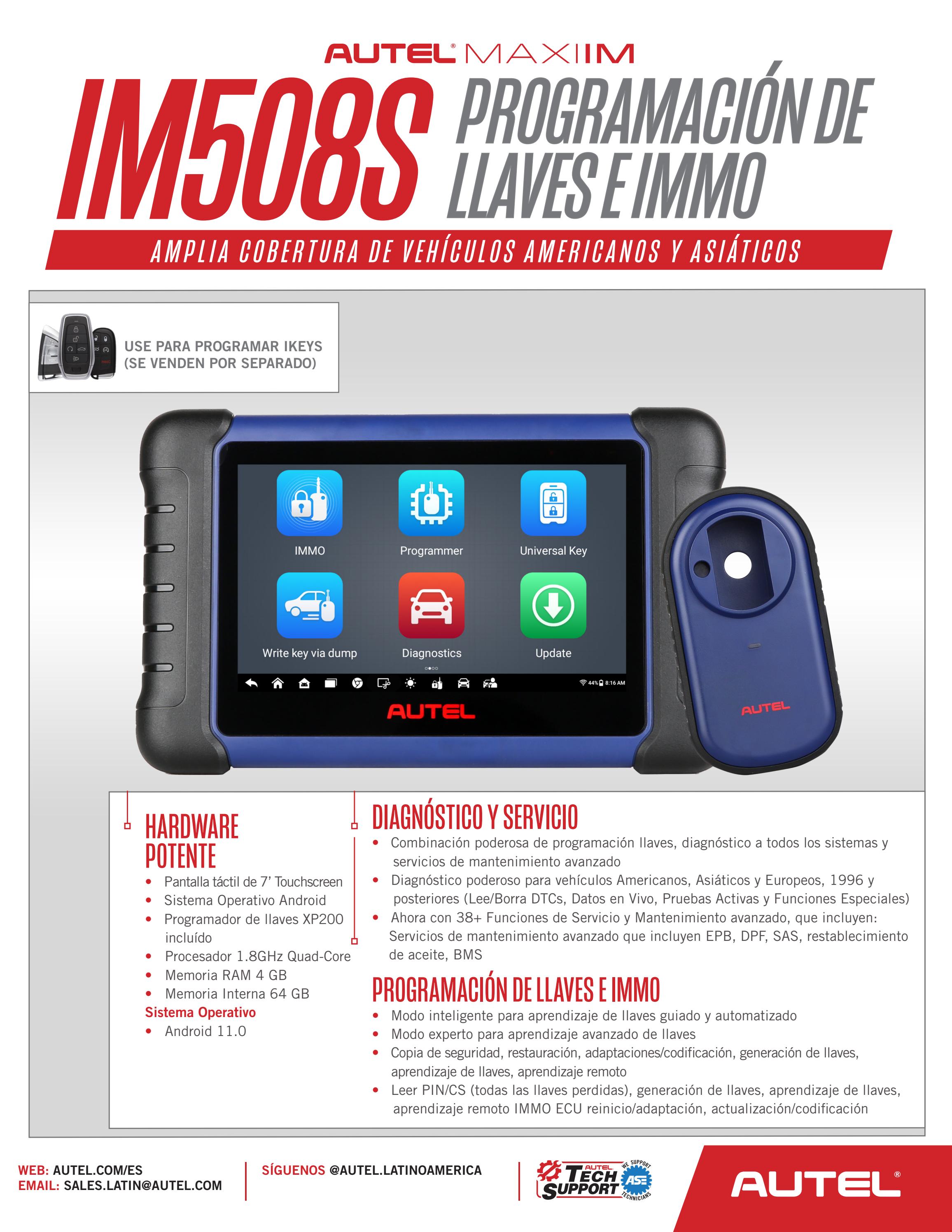 Autel MaxiIM IM508S by autel.latinoamerica - Issuu