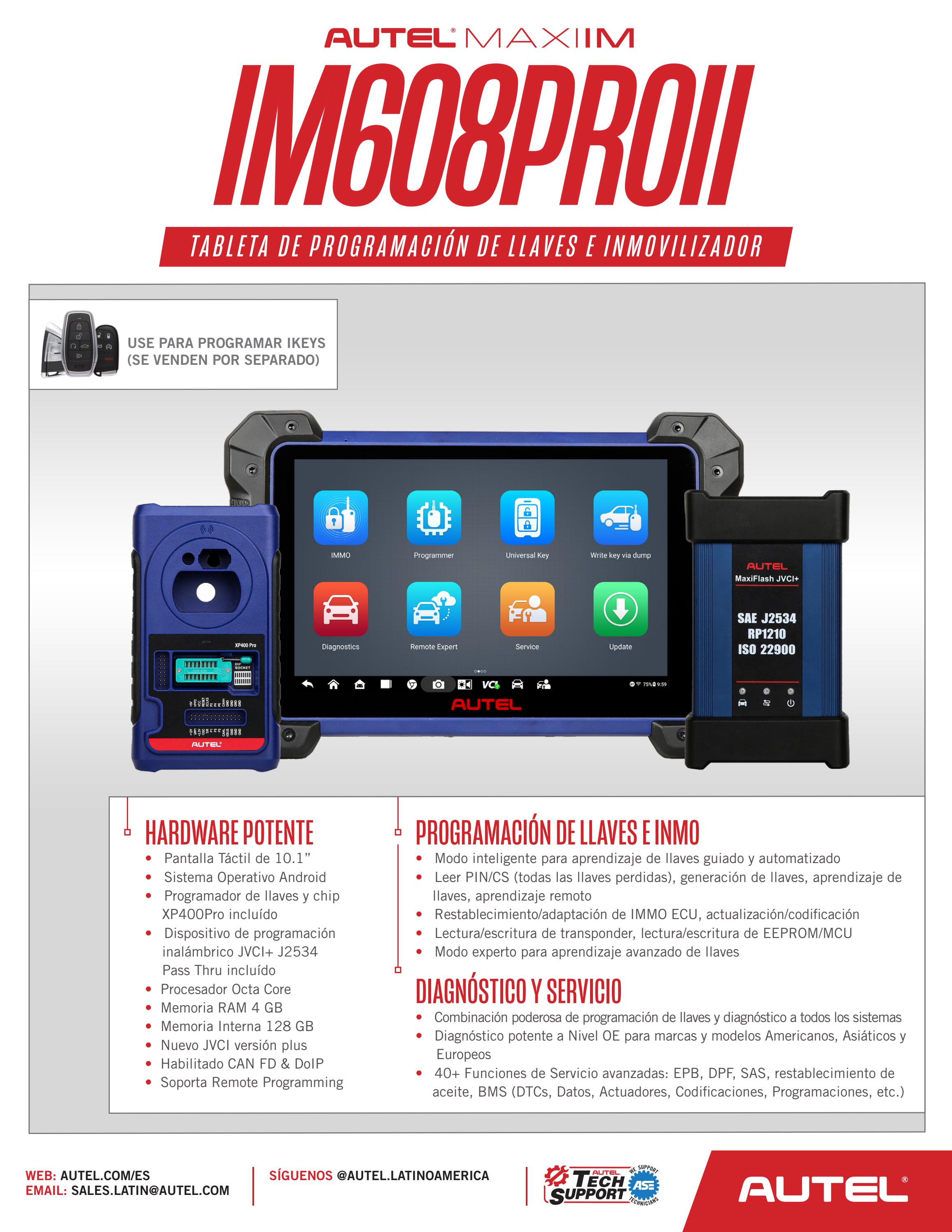 Autel MaxiIM IM608ProII by autel.latinoamerica - Issuu