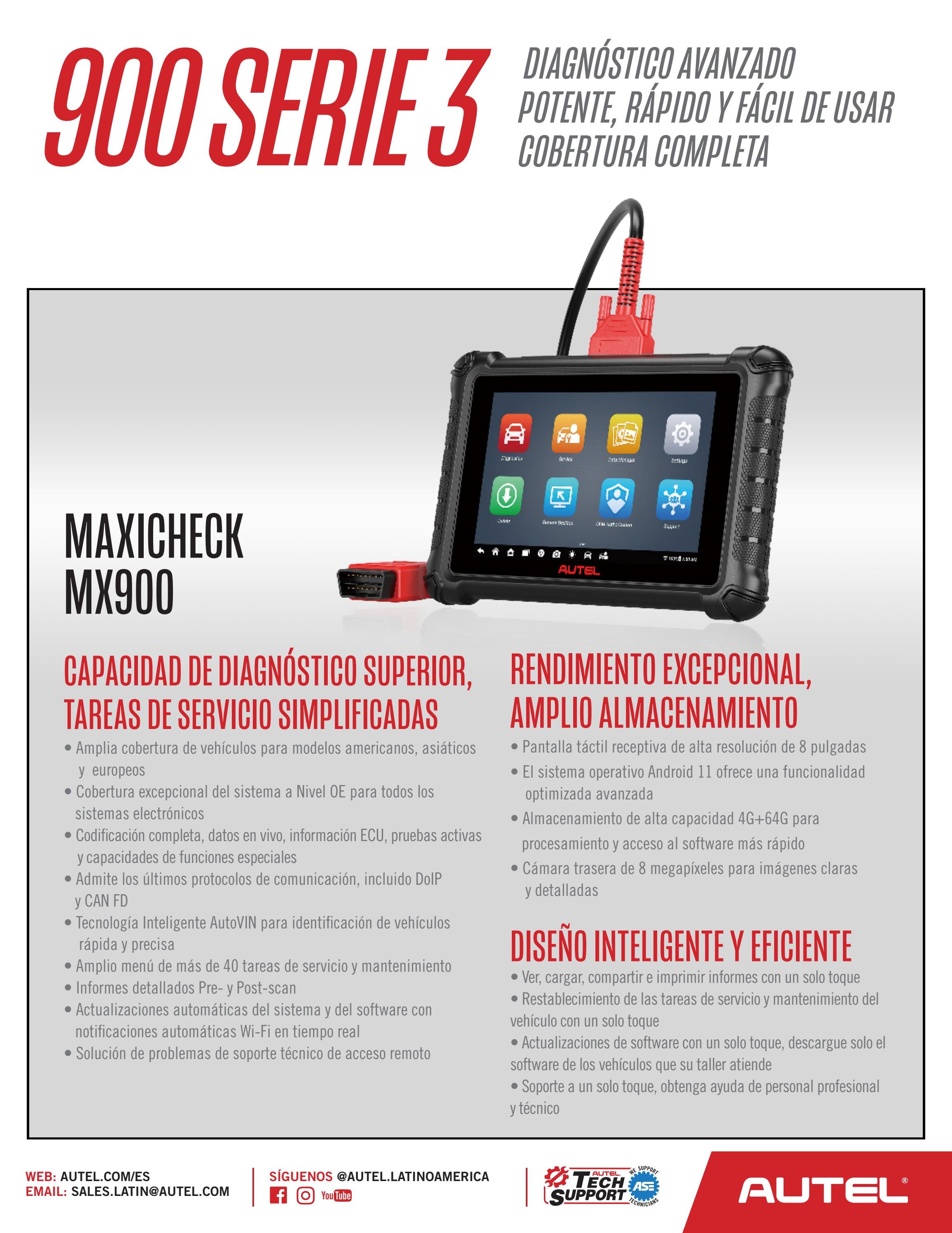 Autel MaxiCheck MX900 by autel.latinoamerica - Issuu