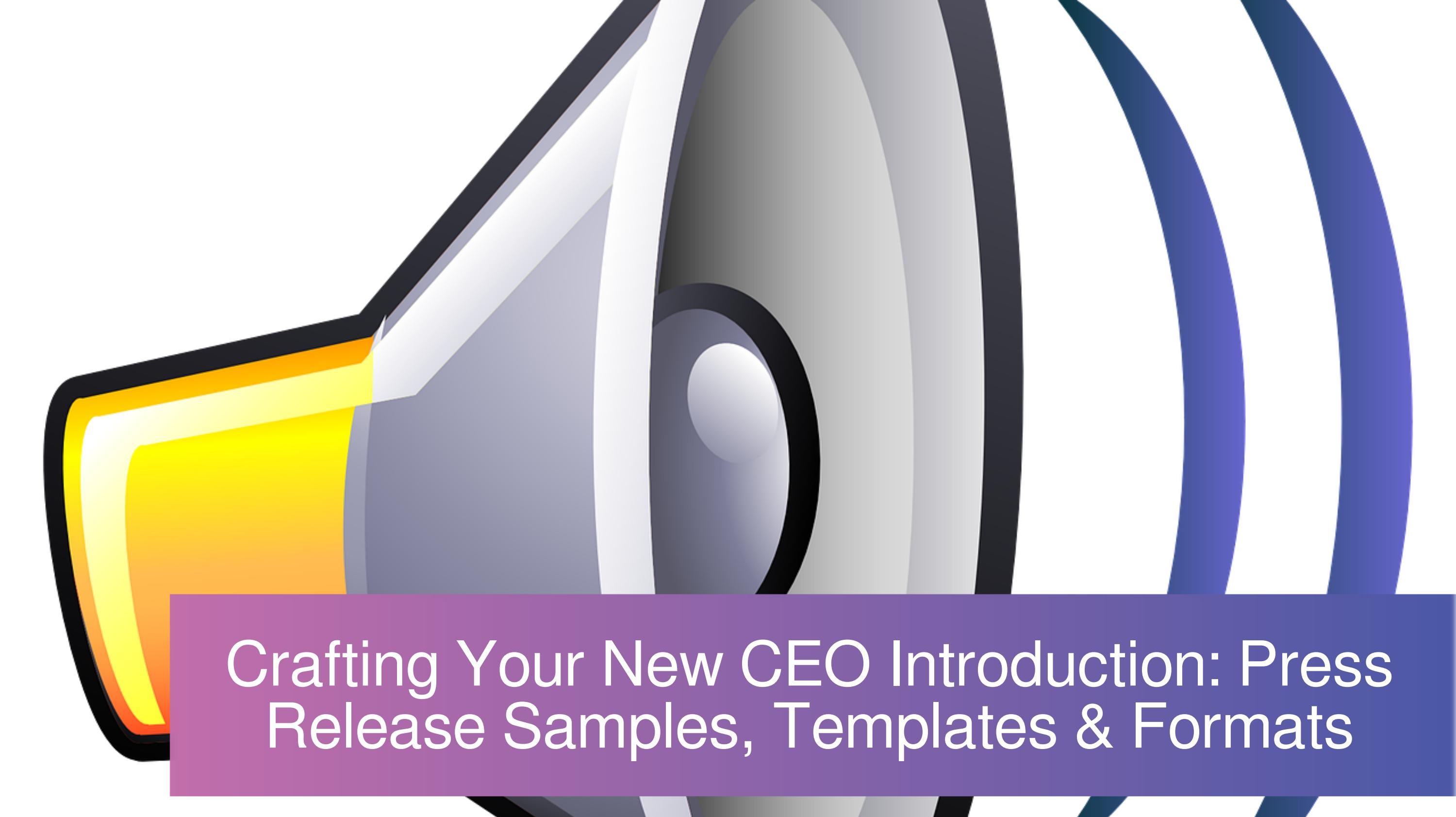 New CEO Announcement: Guide, Sample & Template by gennajenkins241451 ...