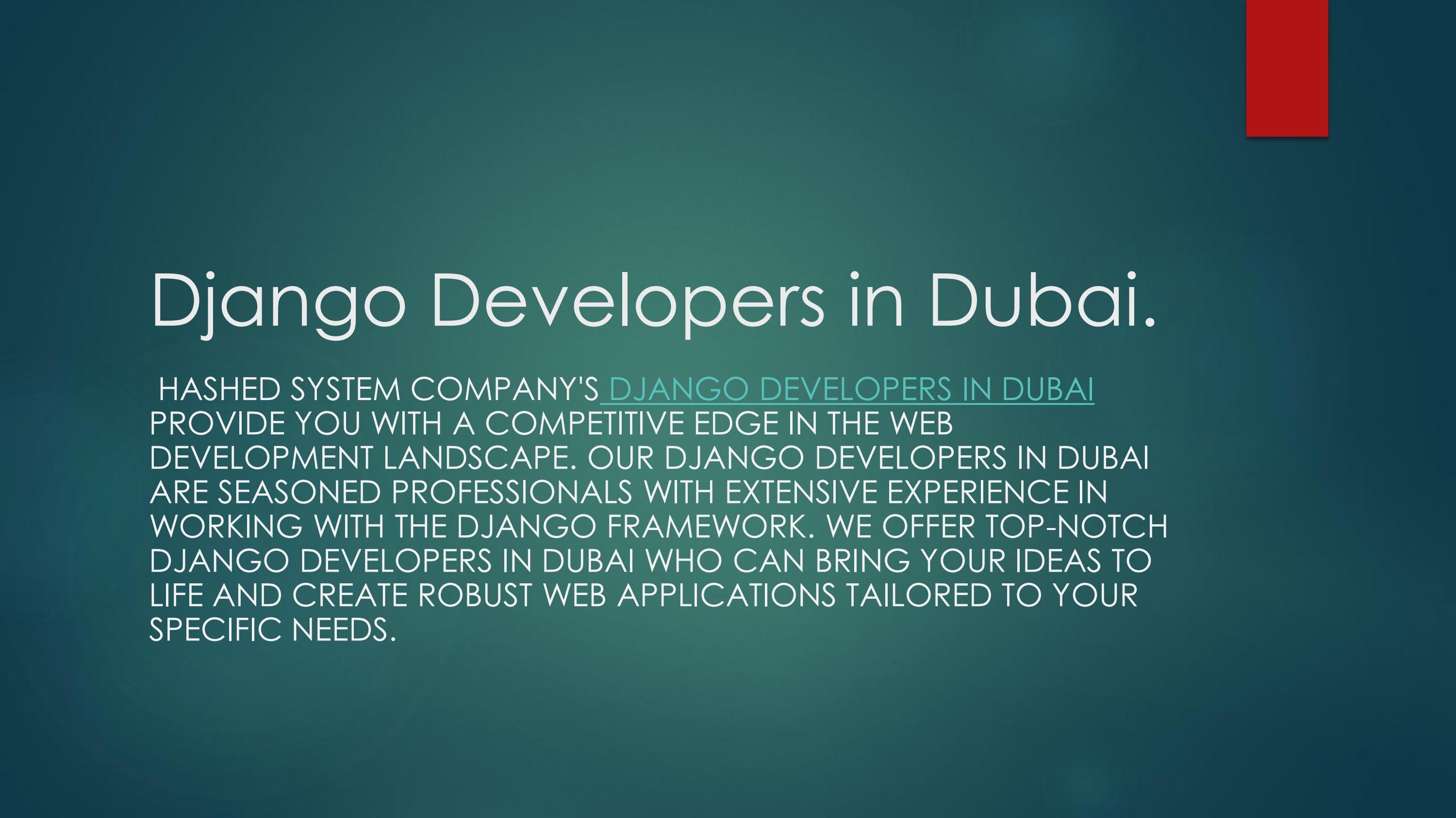 Django Developers In Dubai By Hamza Butt Issuu