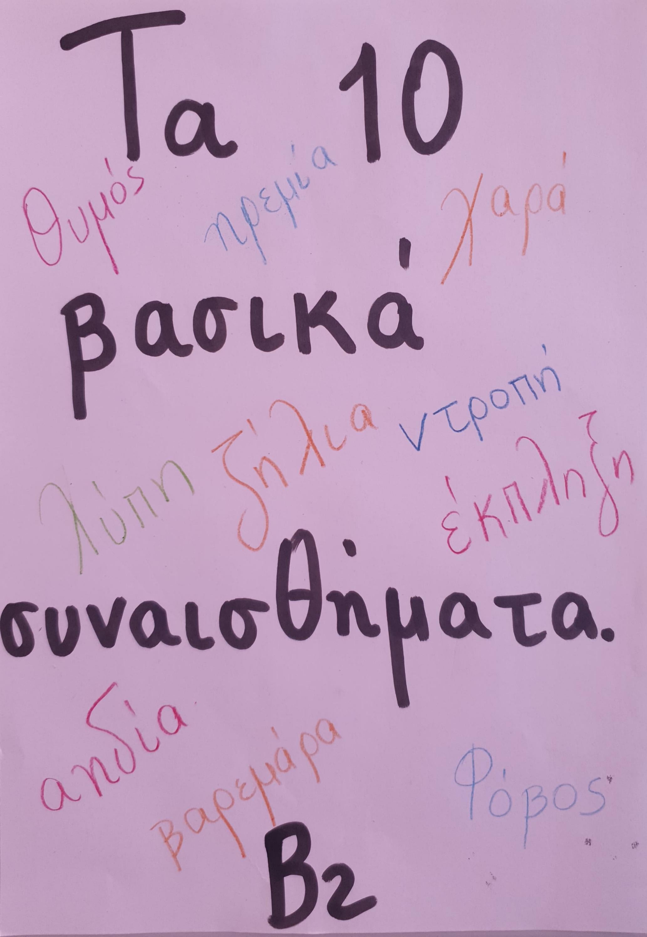 ΤΑ 10 ΒΑΣΙΚΑ ΣΥΝΑΙΣΘΗΜΑΤΑ by 1DIM - Issuu