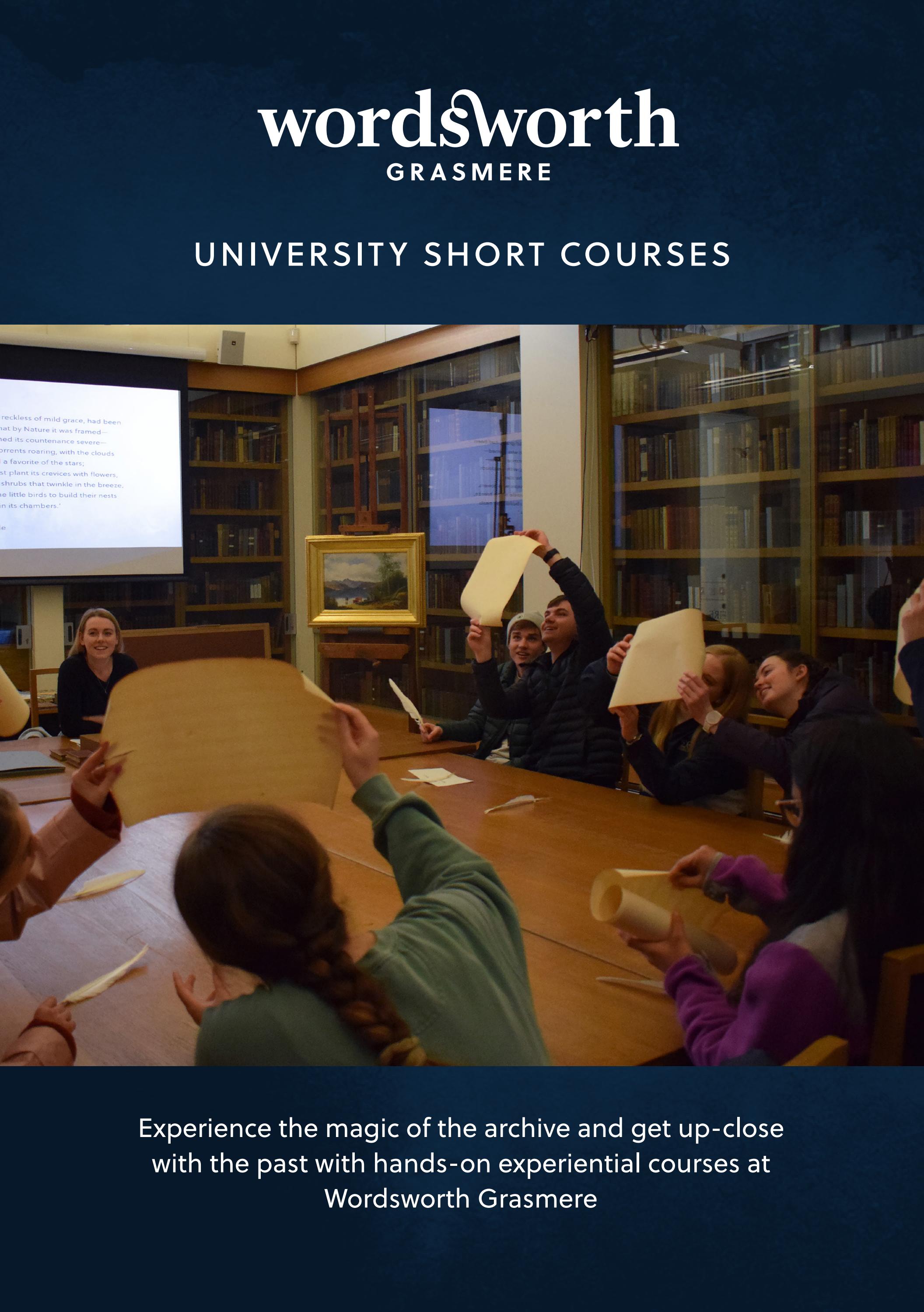 University Short Courses by Wordsworth Trust - Issuu