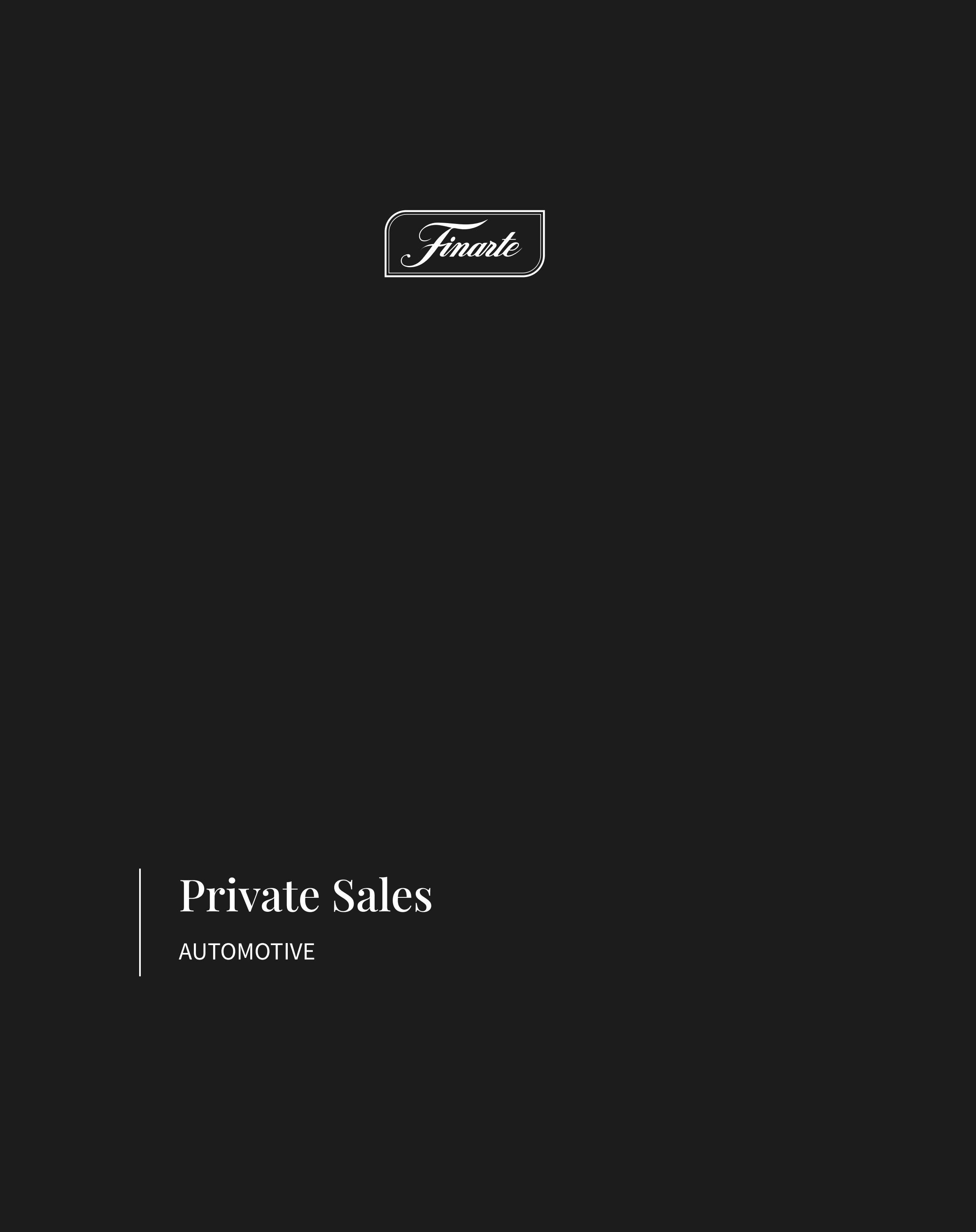 PRIVATE SALES / 1956 DB H.B.R. 5 (DB) by Finarte - Issuu