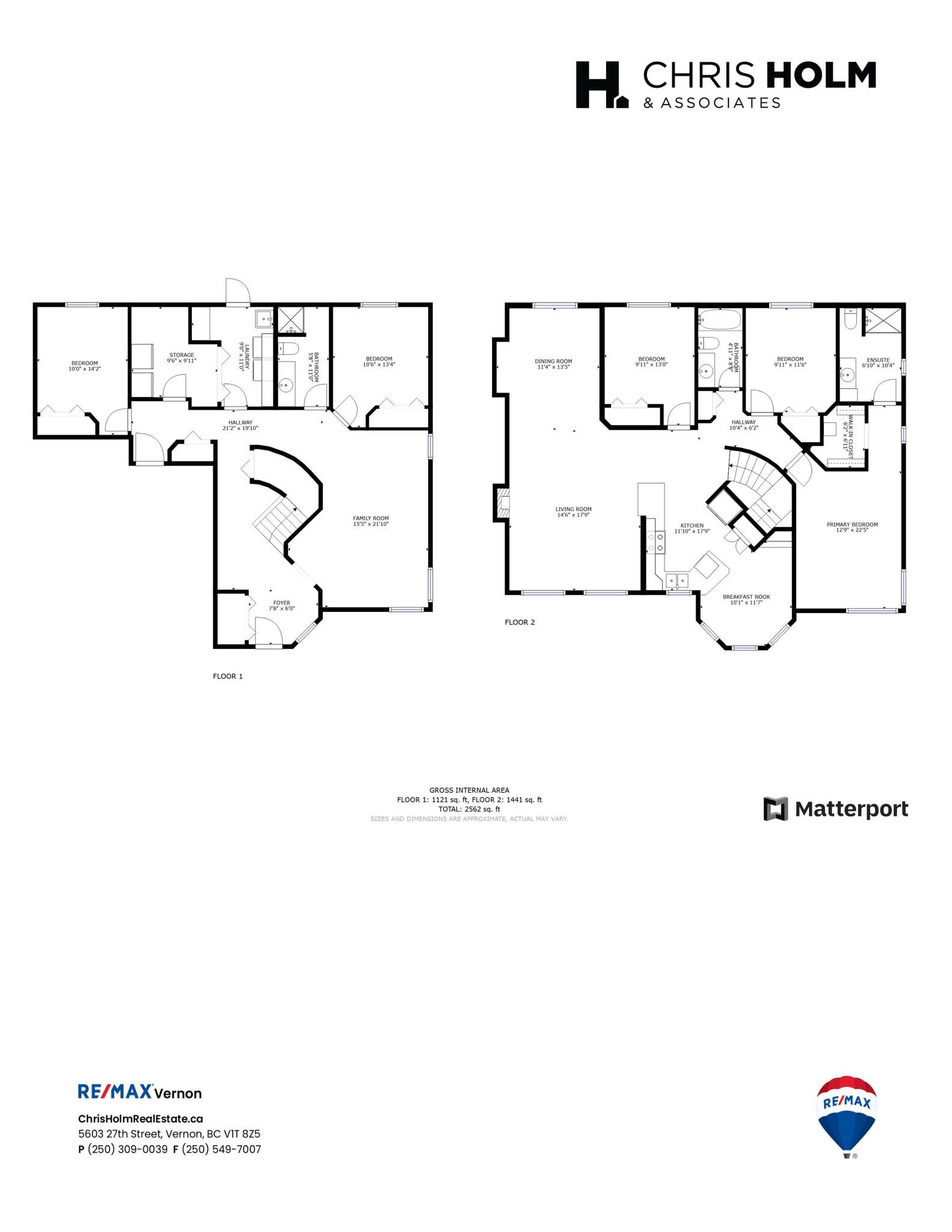 Floor Plans 2068 Hunter Crescent, Armstrong, BC by ...