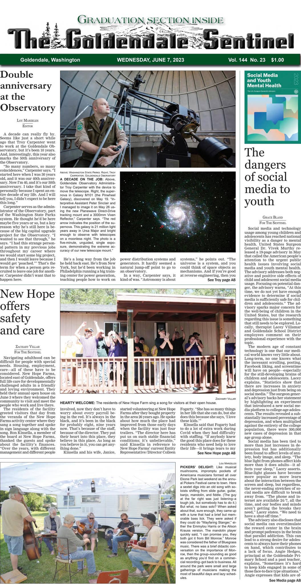 Goldendale Sentinel June 7, 2023 by Goldendale Sentinel - Issuu