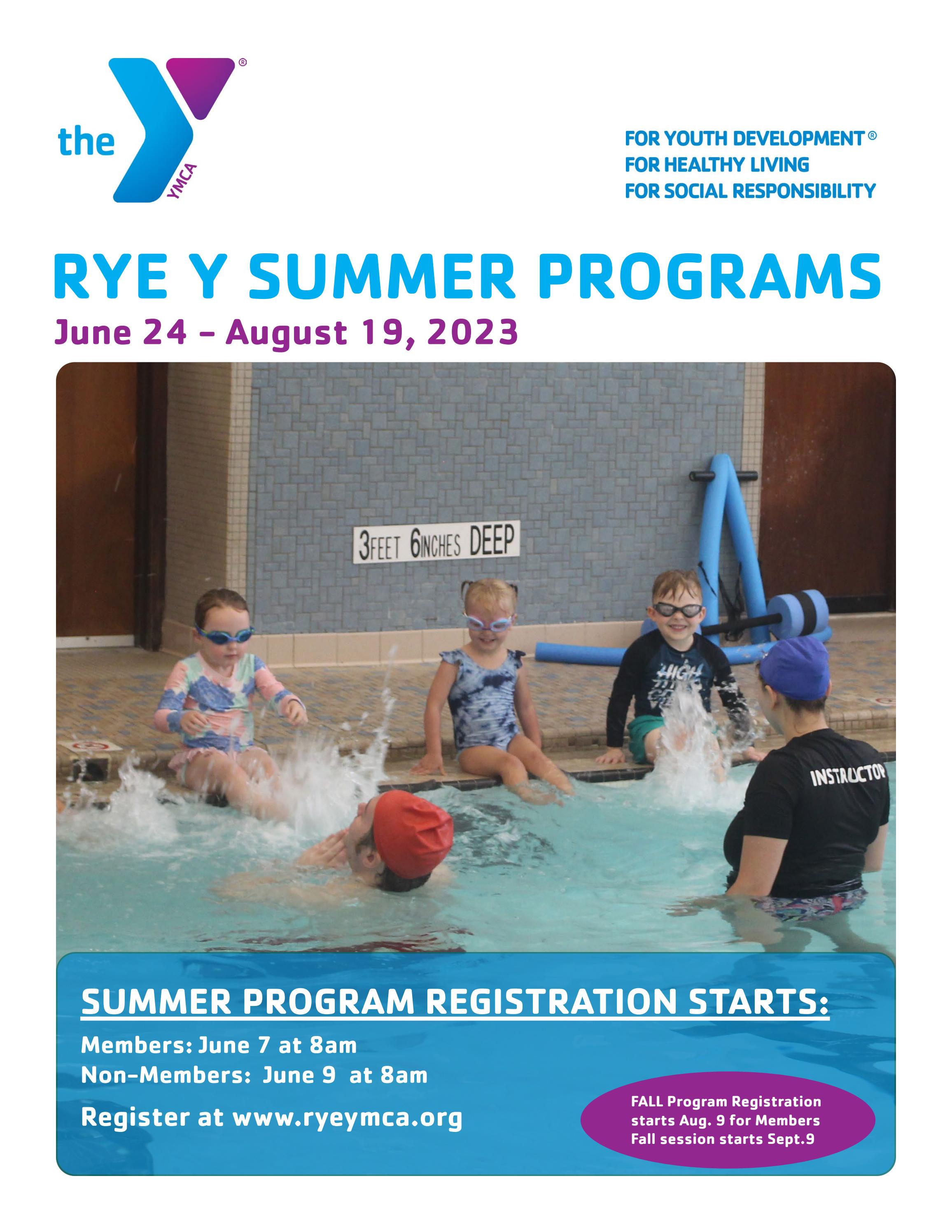 Rye Y Summer Program Guide by Rye YMCA - Issuu
