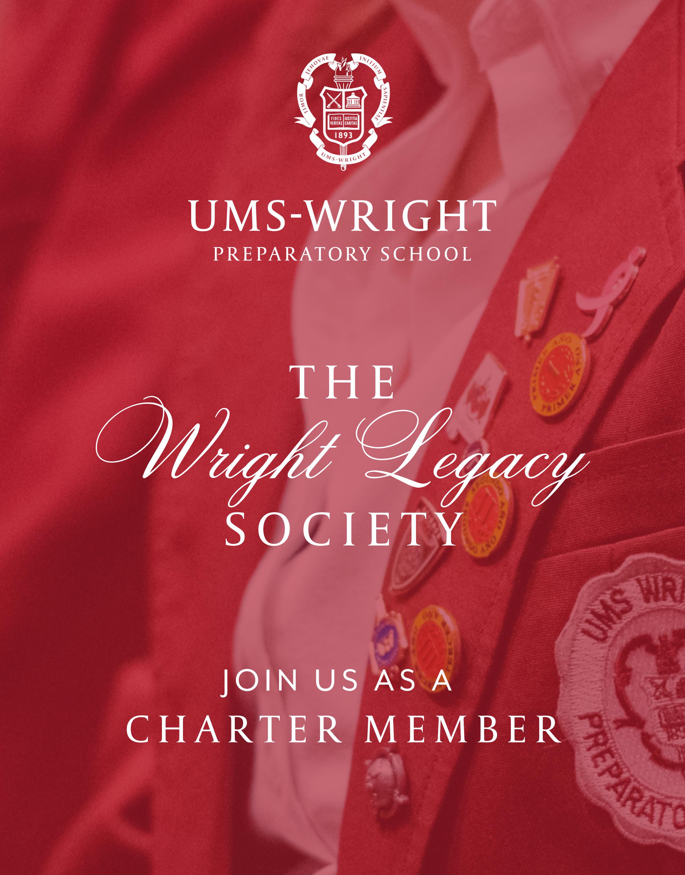 The Wright Legacy Society by UMS-Wright Preparatory School - Issuu