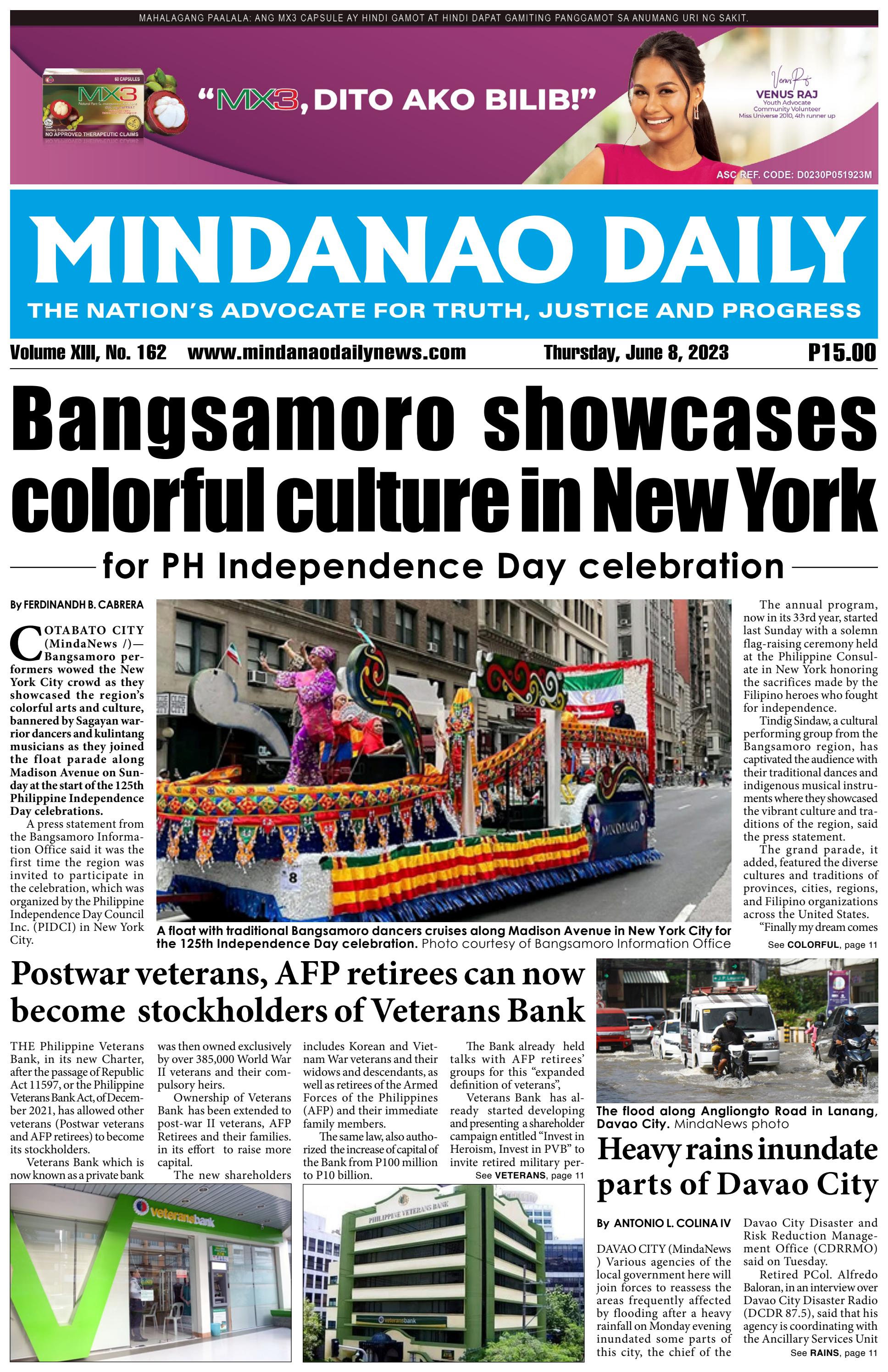 Mindanao Daily News (June 8, 2023) by Mindanao Daily News - Issuu