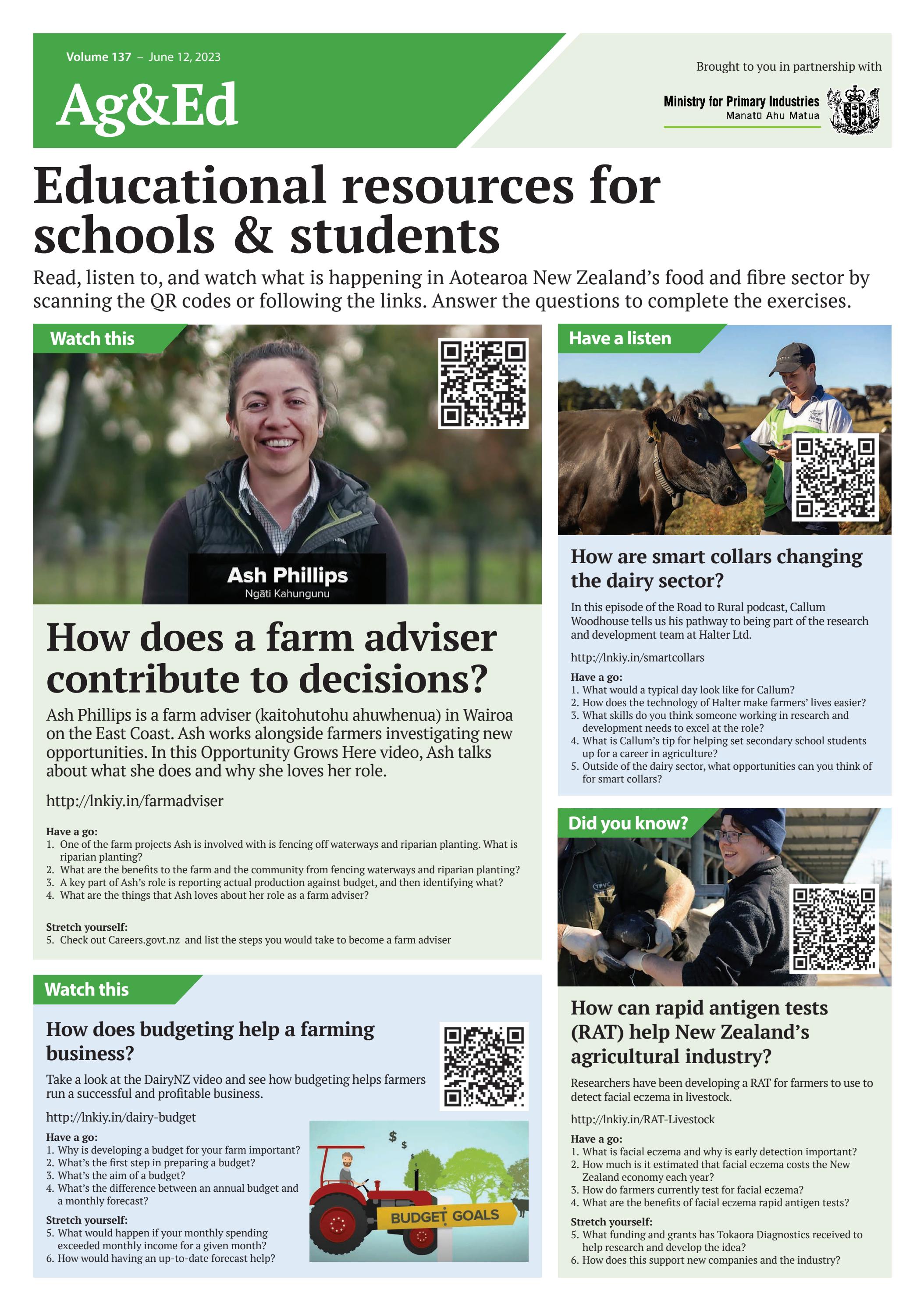 Ag&Ed | June 12th, 2023 by AgriHQ - Issuu
