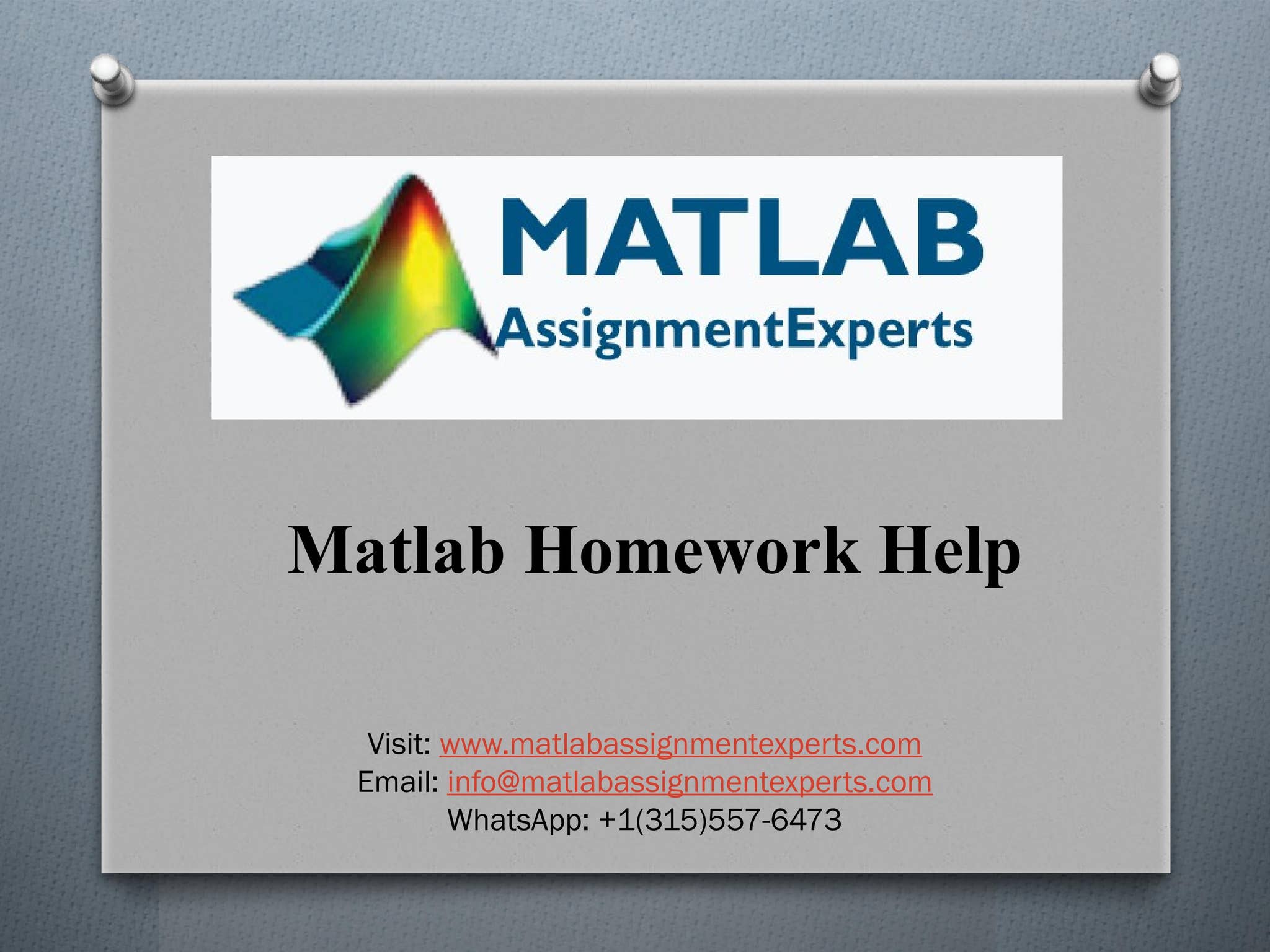 Need help with your Matlab homework? by Matlab Assignment Experts - Issuu