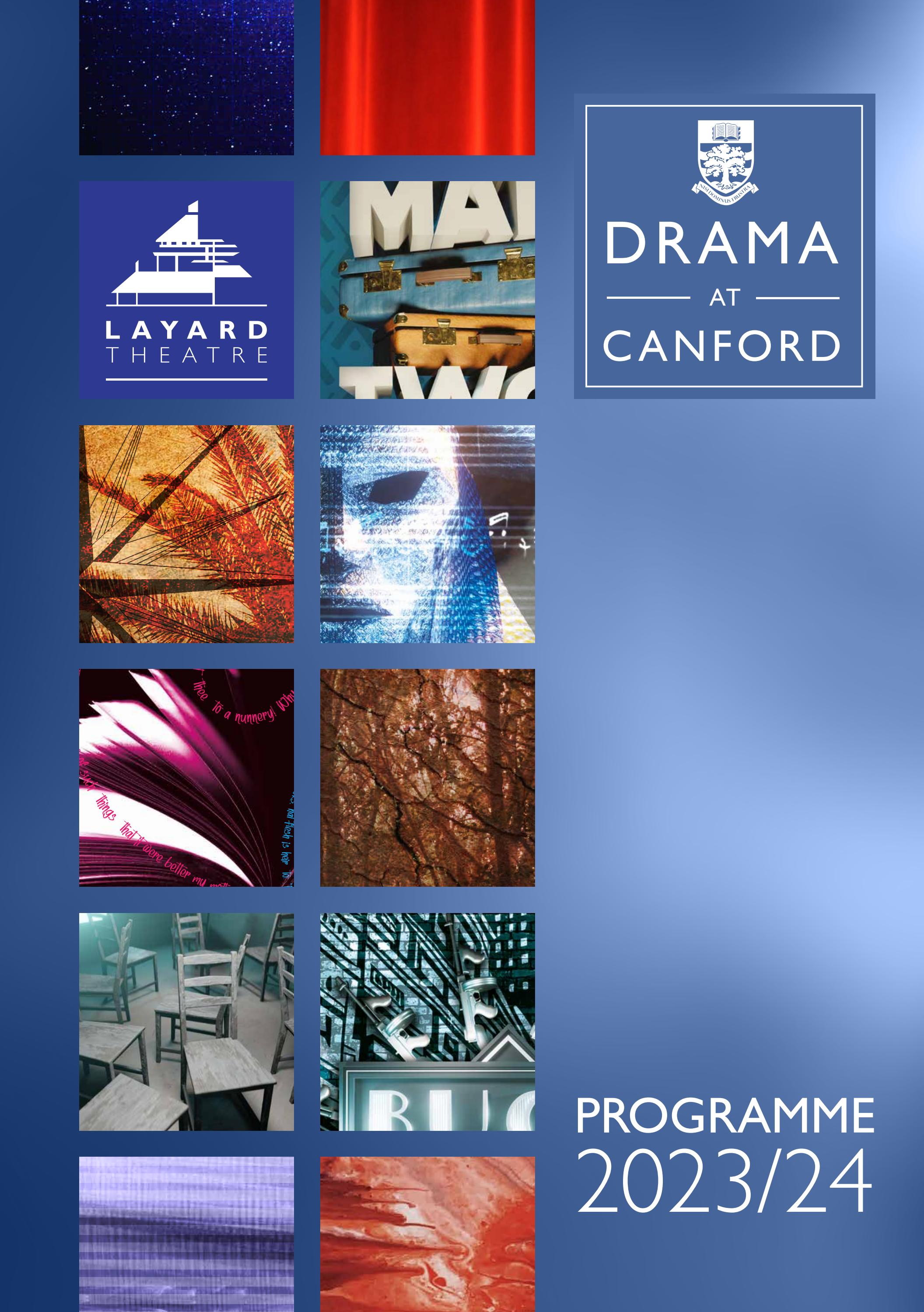 Canford Drama Programme 2023 - 24 by Canford School - Issuu