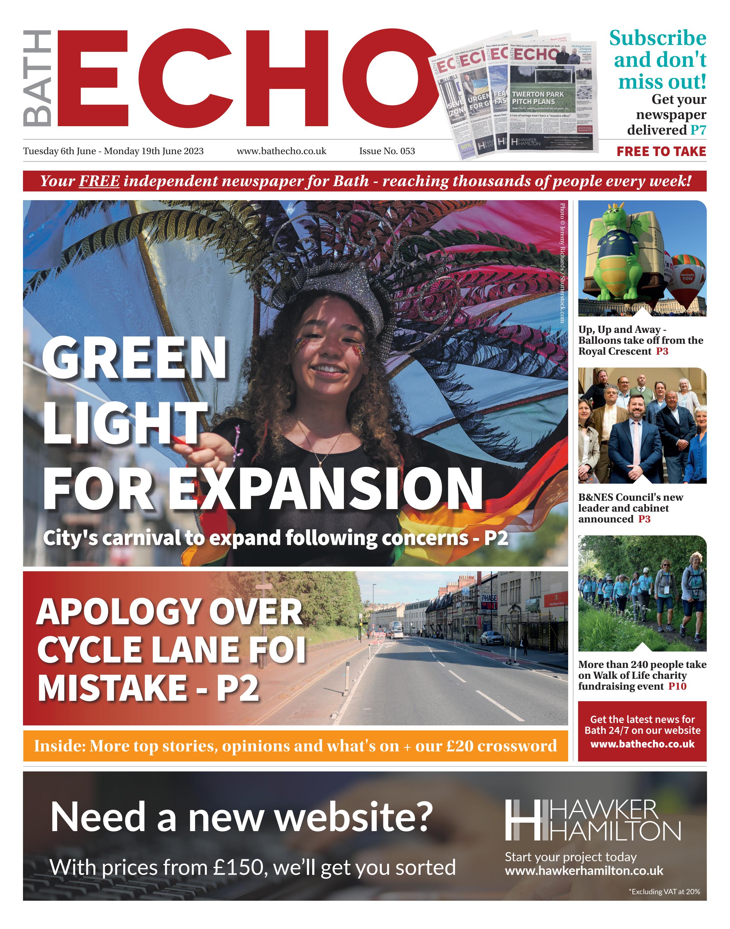 Bath Echo - Issue 053 - 06/06/2023 by Media Bath - Issuu