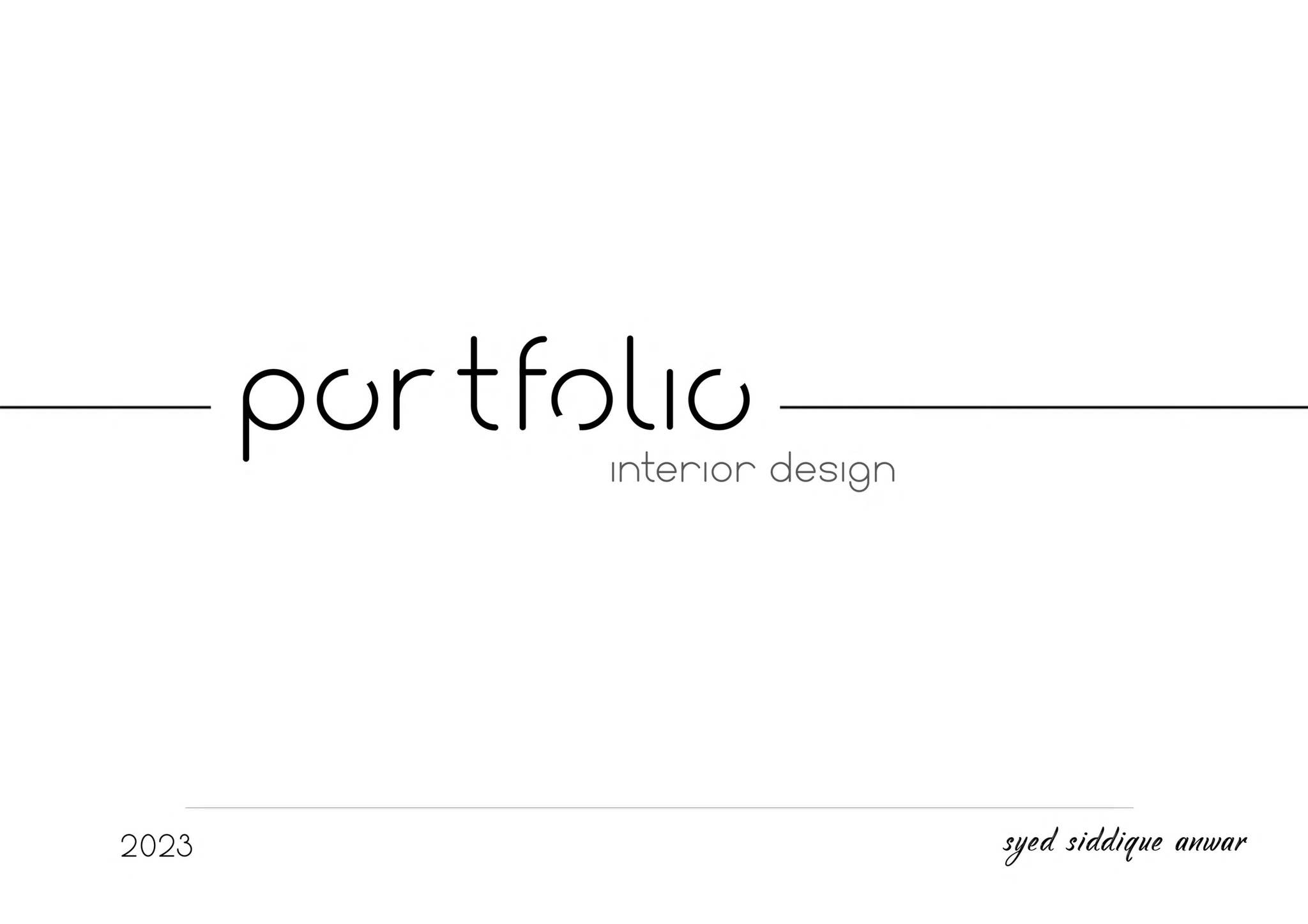 INTERNSHIP INTERIOR DESIGN PORTFOLIO by Syed Anwar - Issuu
