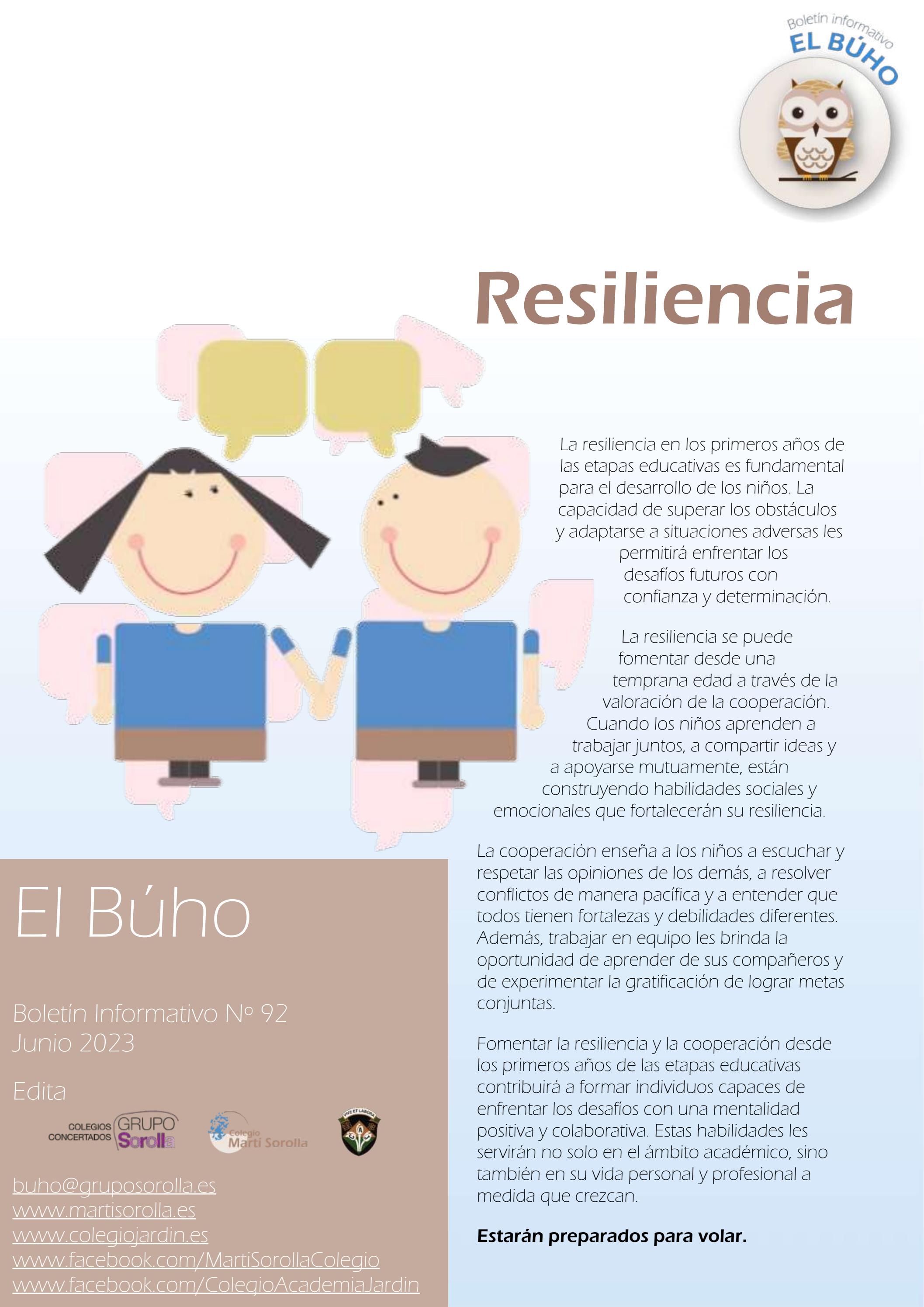 EL BÚHO JUNIO INFANTIL Y PRIMARIA 2023 by Marti Sorolla Coop.V. - Issuu