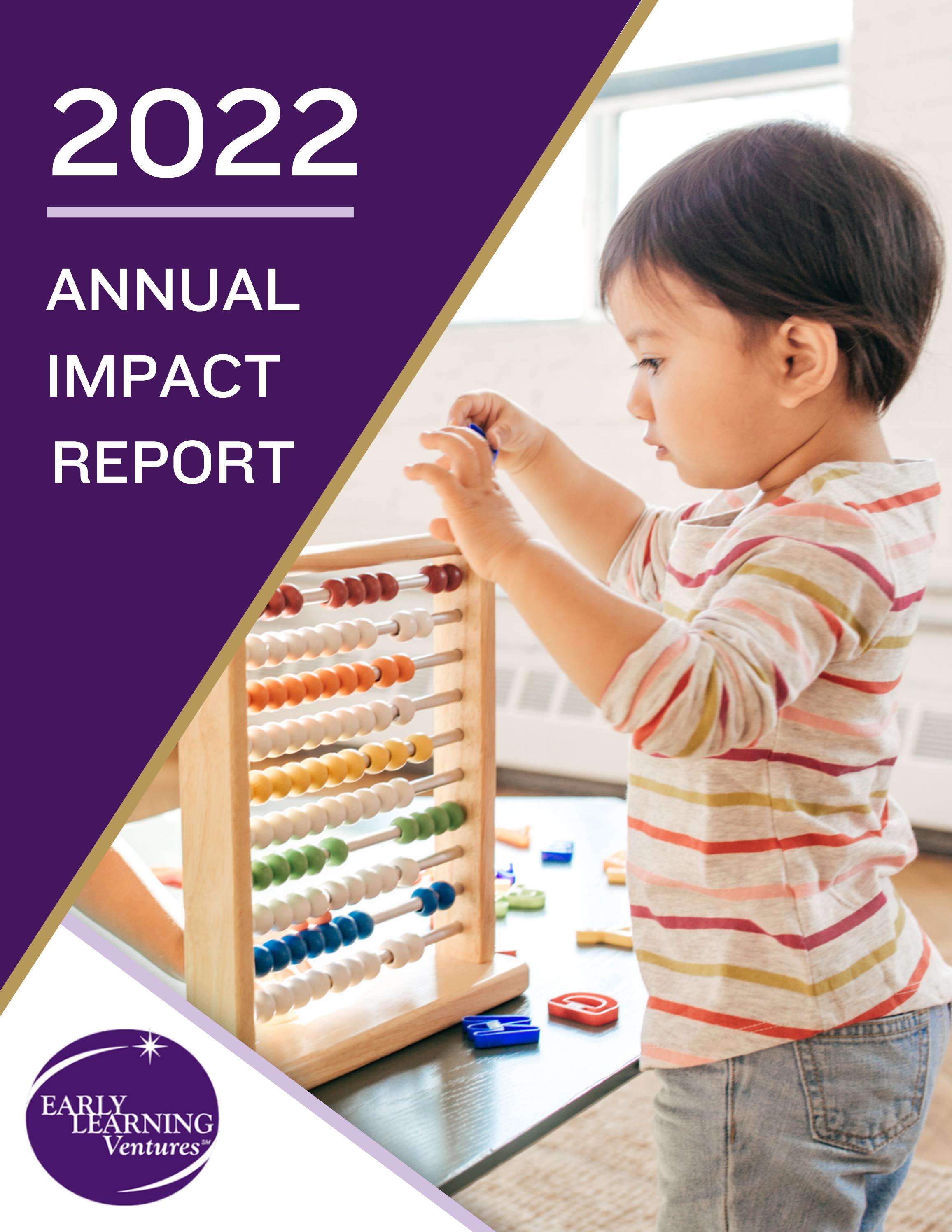 Early Learning Ventures (ELV) 2022 Impact Report by ELVCares - Issuu