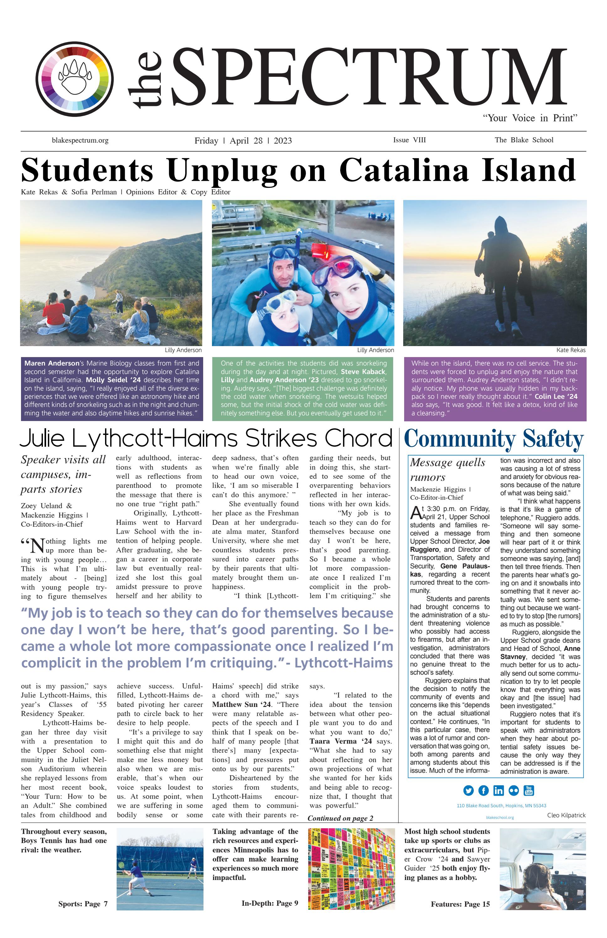 The Spectrum Newspaper April 2023 by Spectrum Newspaper - Issuu