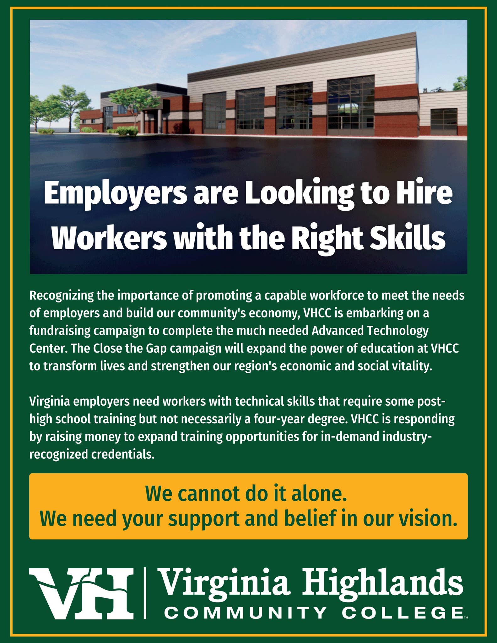 VHCC - Advanced Technology Center - Closing The Gap by Virginia ...