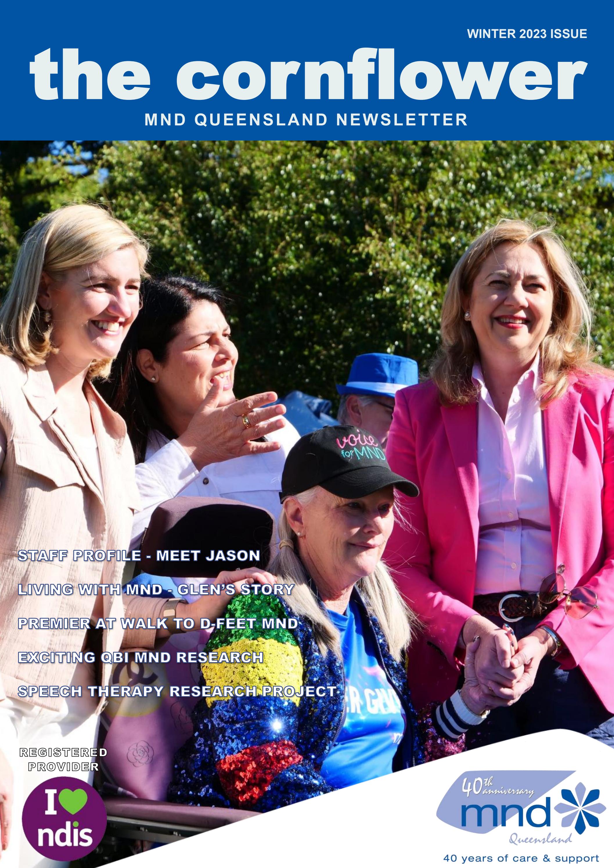 MND Queensland's The Cornflower Newsletter - Winter 2023 Edition by MND ...