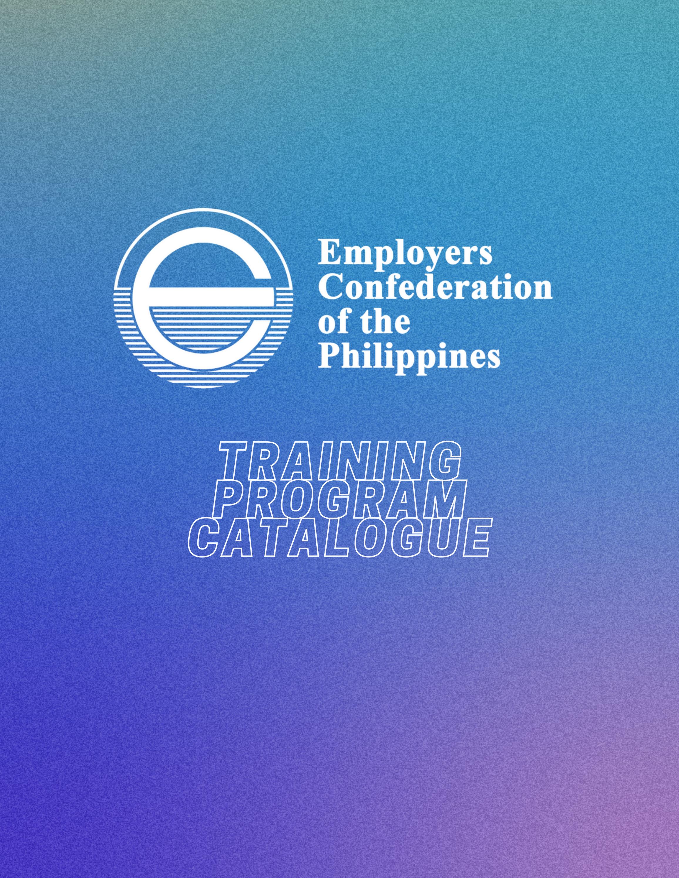 ECOP Training Program Catalogue 2023 by ECOP Training and Development ...