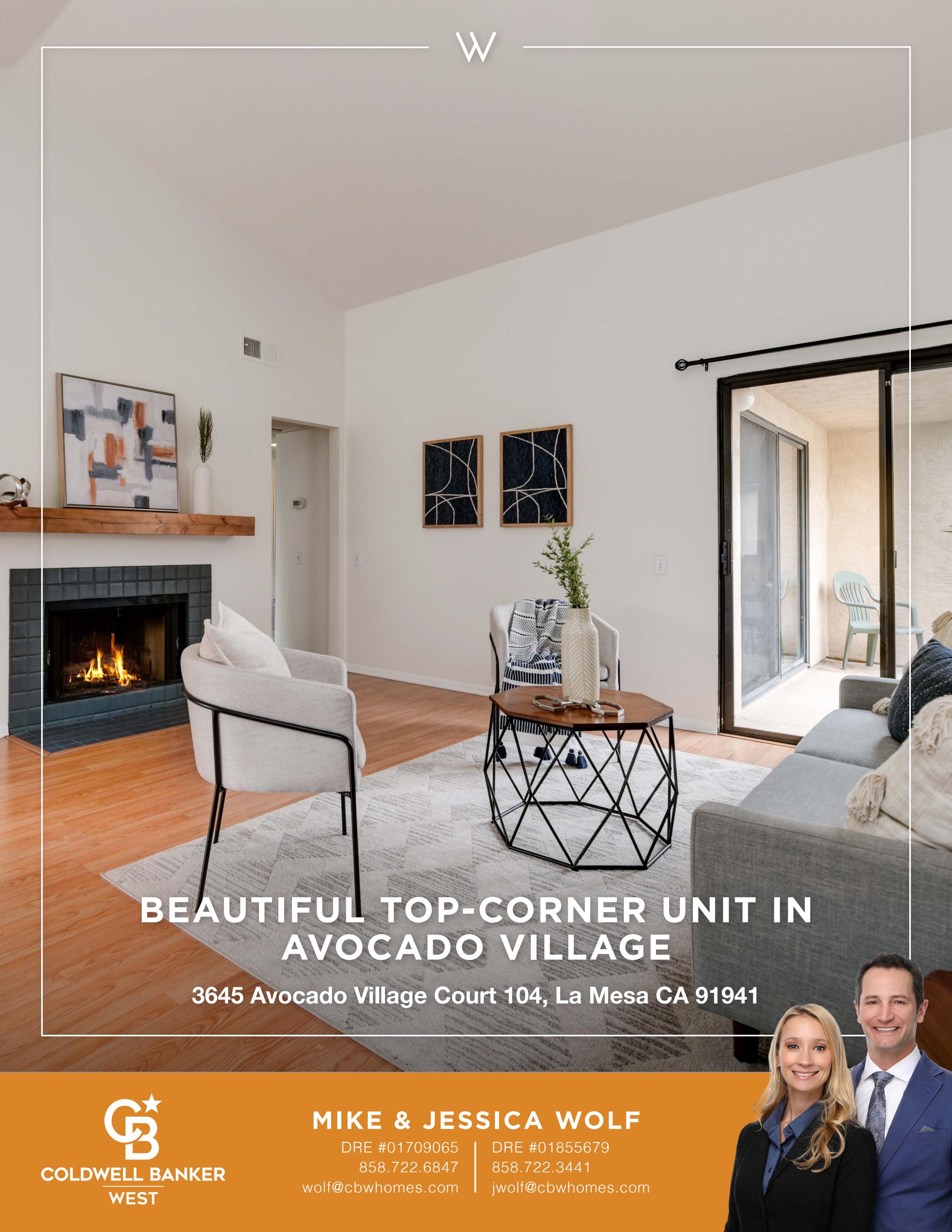 Wolf Real Estate Team presents 3645 Avocado Village Ct 104 by Coldwell ...