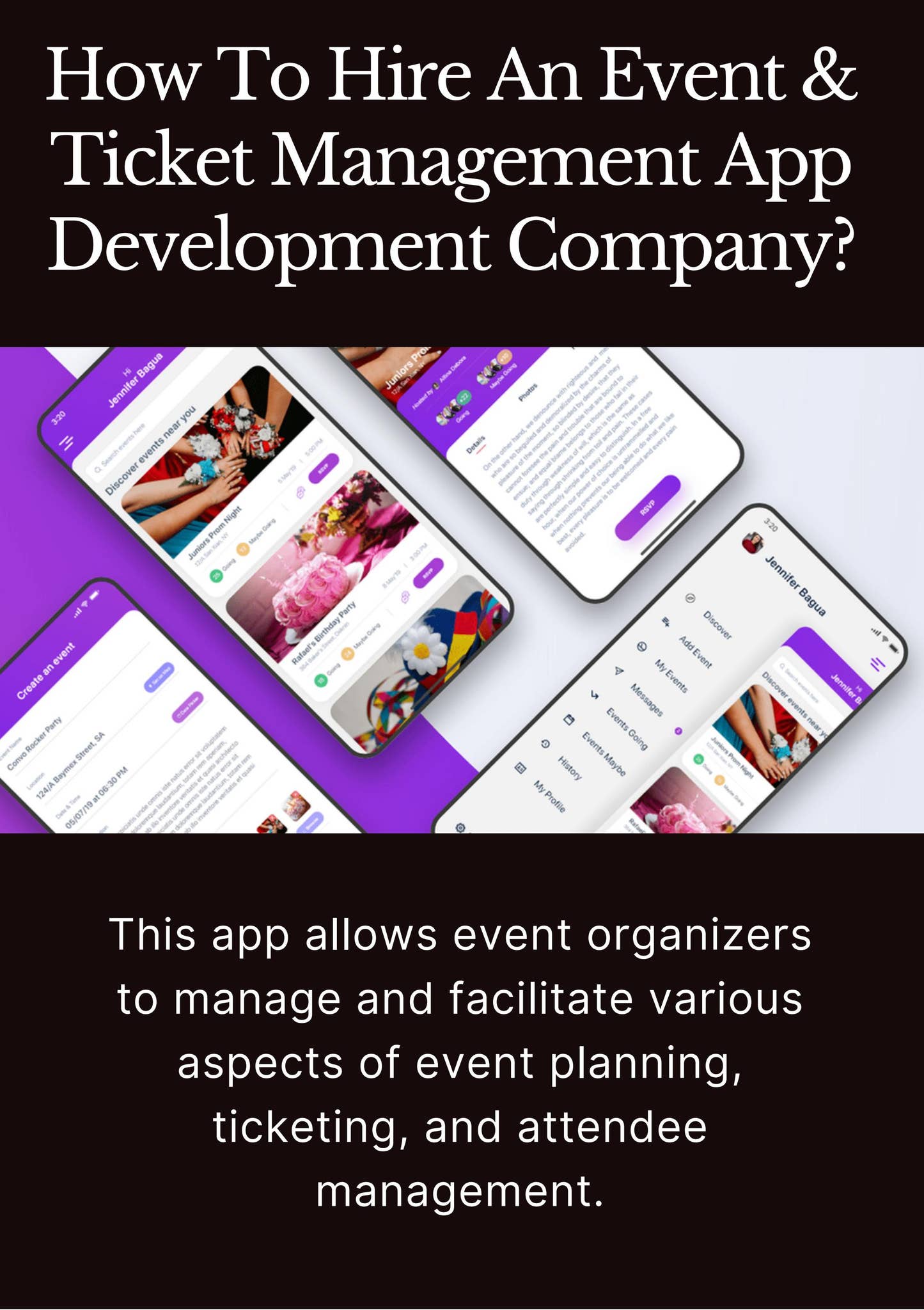 How To Hire An Event & Ticket Management App Development Company? by ...