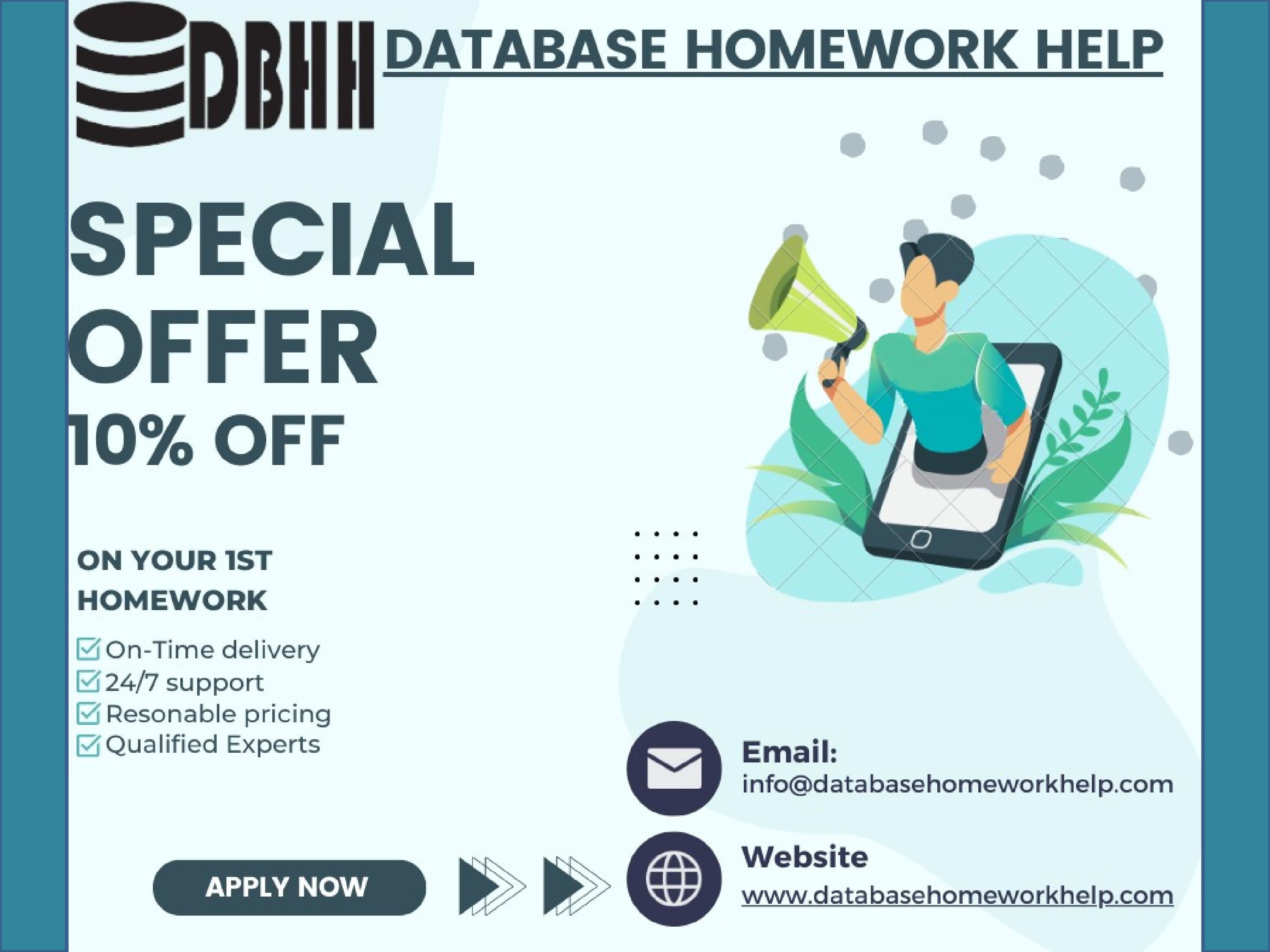 Database Homework Help by Database Homework Help - Issuu