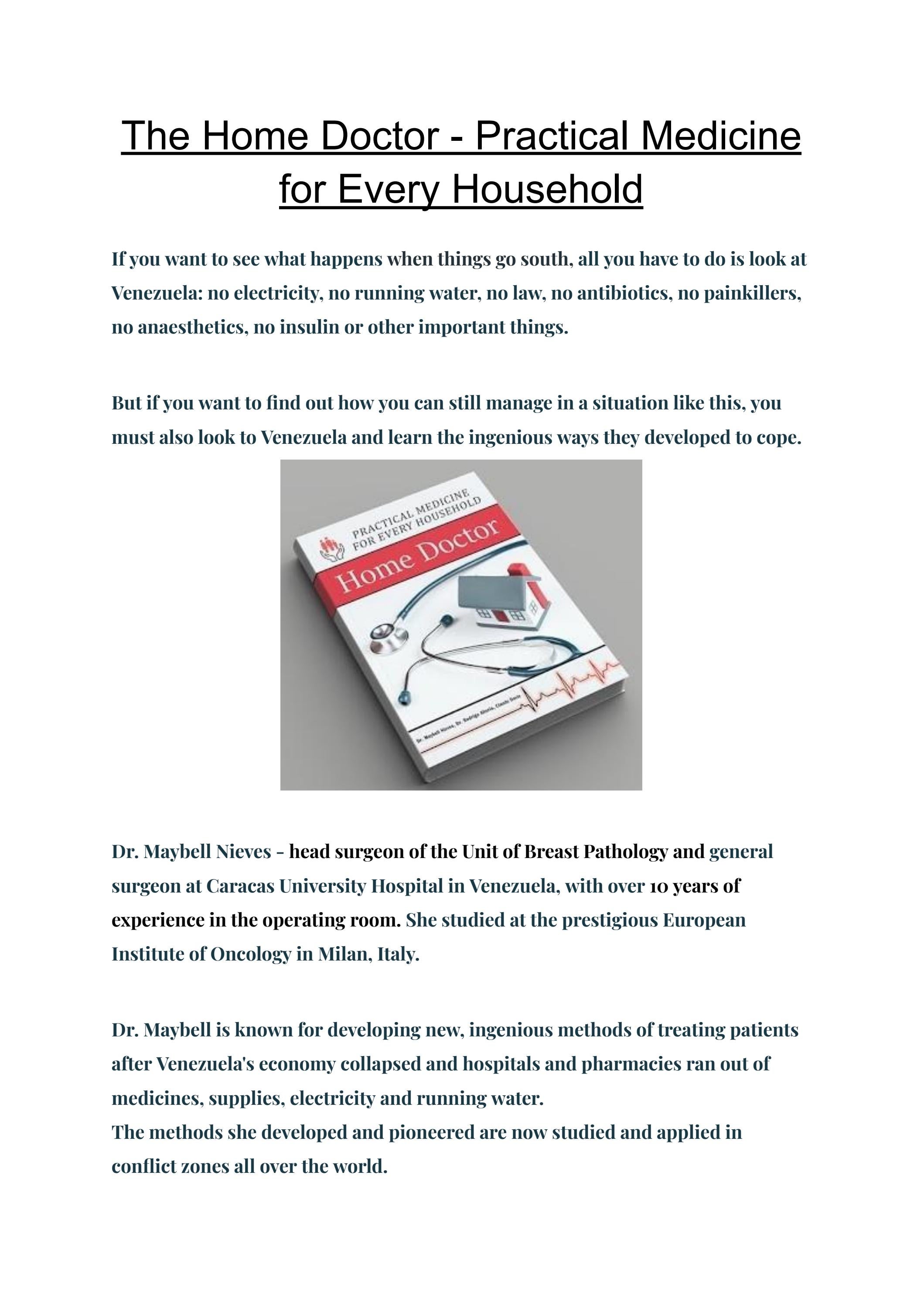THE HOME DOCTOR by Subrata Bharati - Issuu