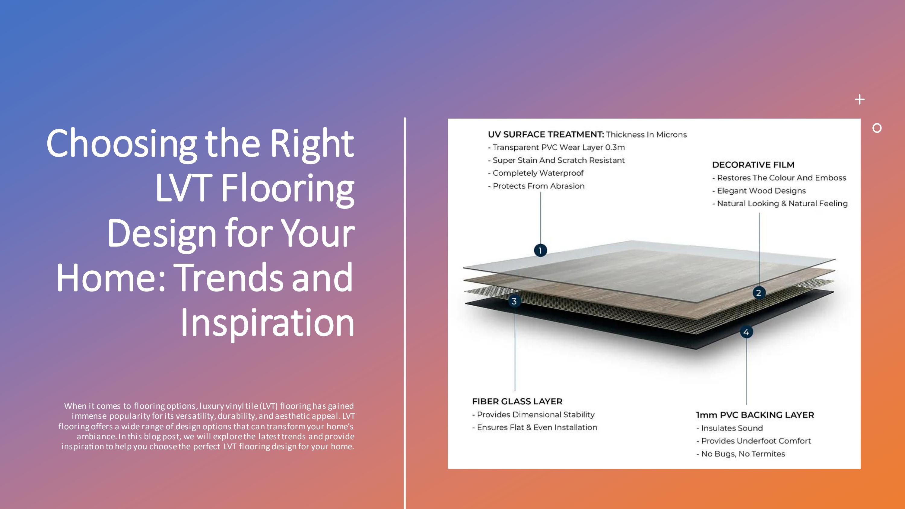 Choosing the Right LVT Flooring Design for Your Home: Trends and ...