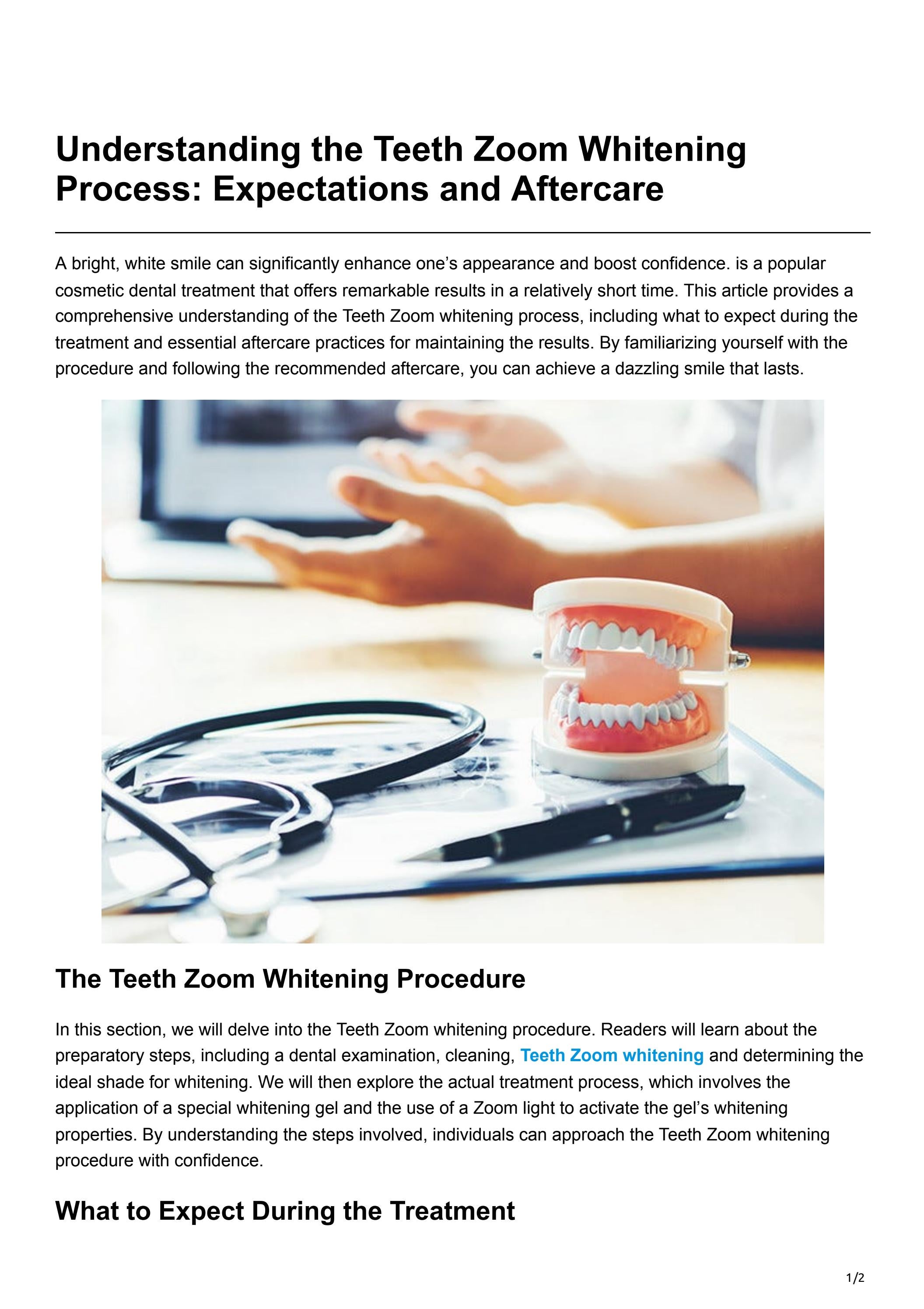 Boost Whitening Aftercare Instructions | 7petals.in