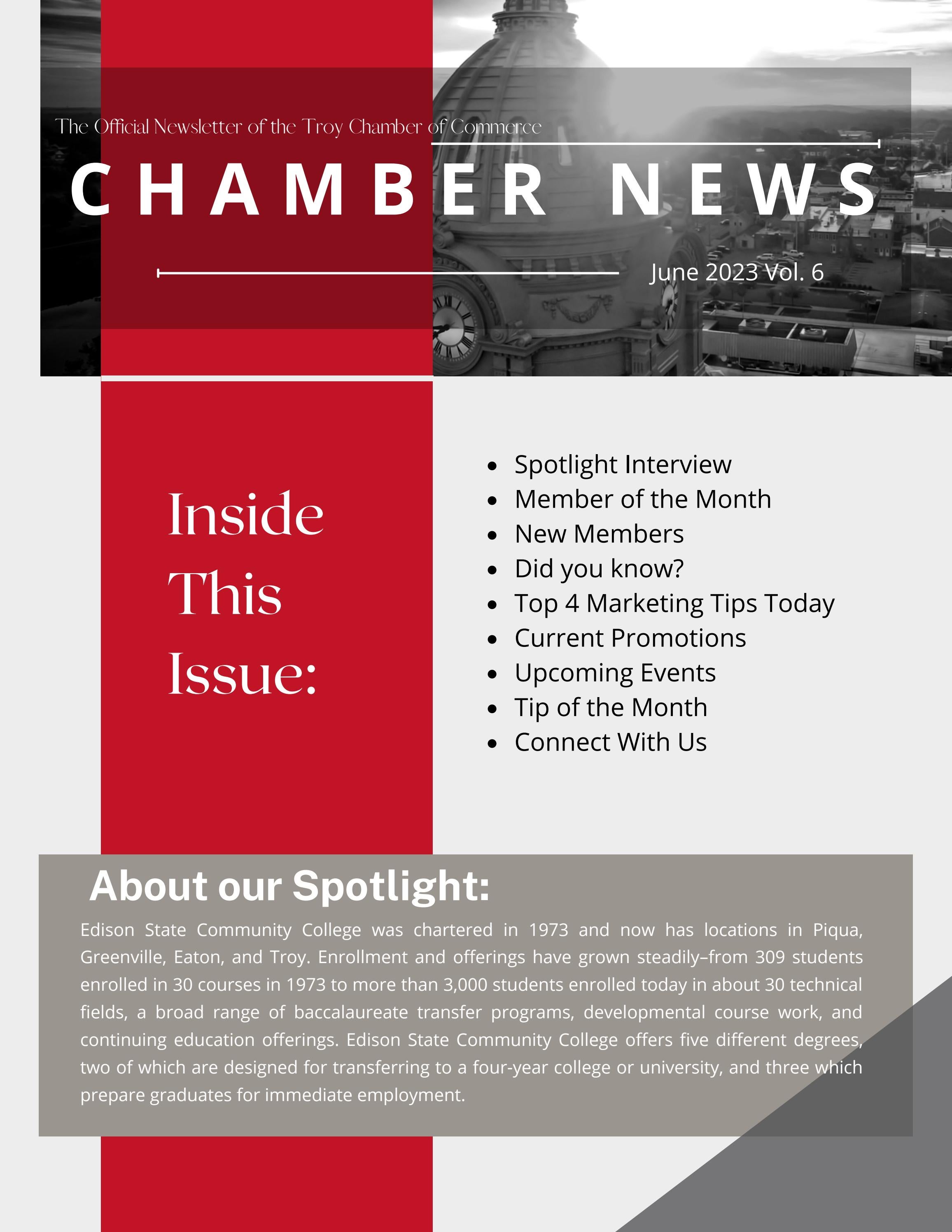June Chamber News by troyohiochamber - Issuu