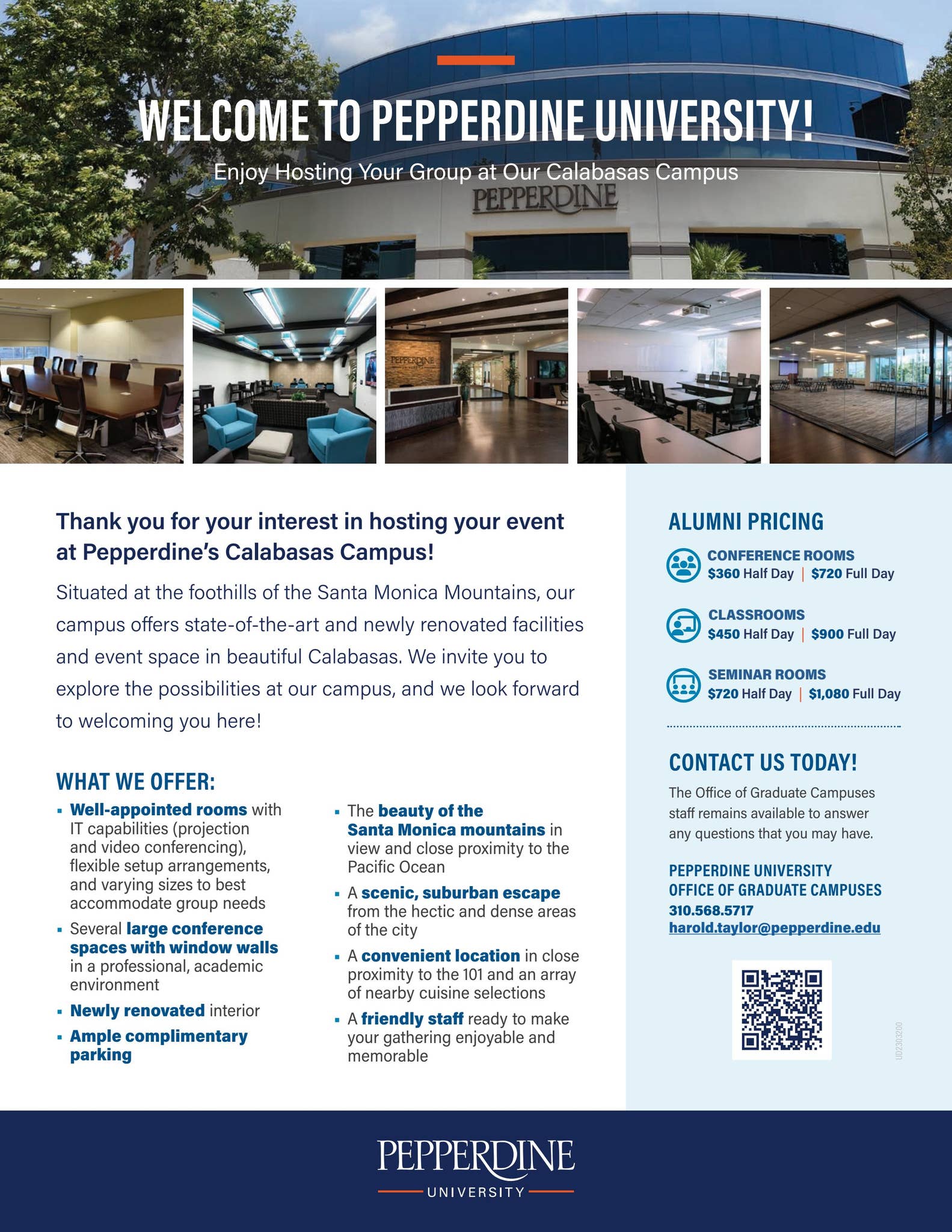CALABASAS Campus Partner Rental Brochure (ALUMNI Iteration) by ...