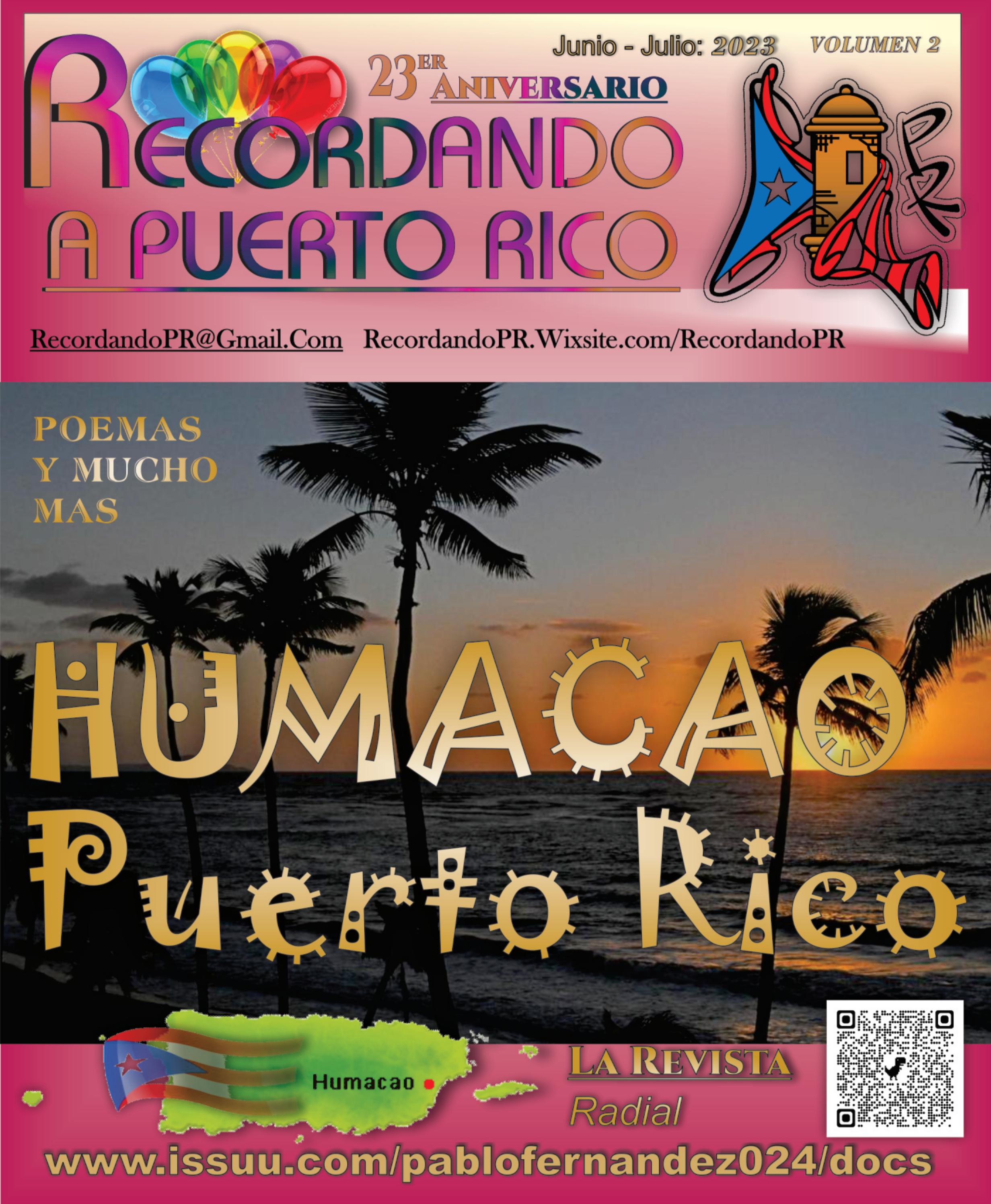 REVISTA RECORDANDO A PR VERANO 2023 by Pablo Fernandez - Issuu