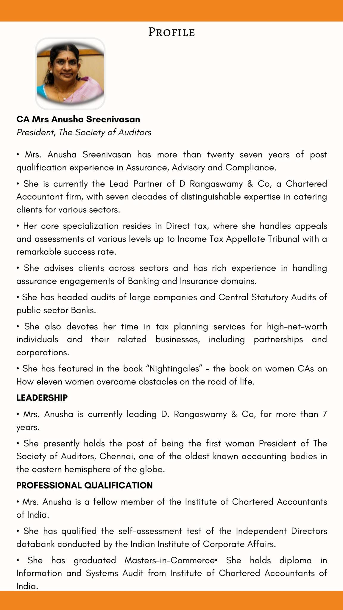 Anusha Srinivasan - 23 Jun 2023 by Madras Management Association - Issuu