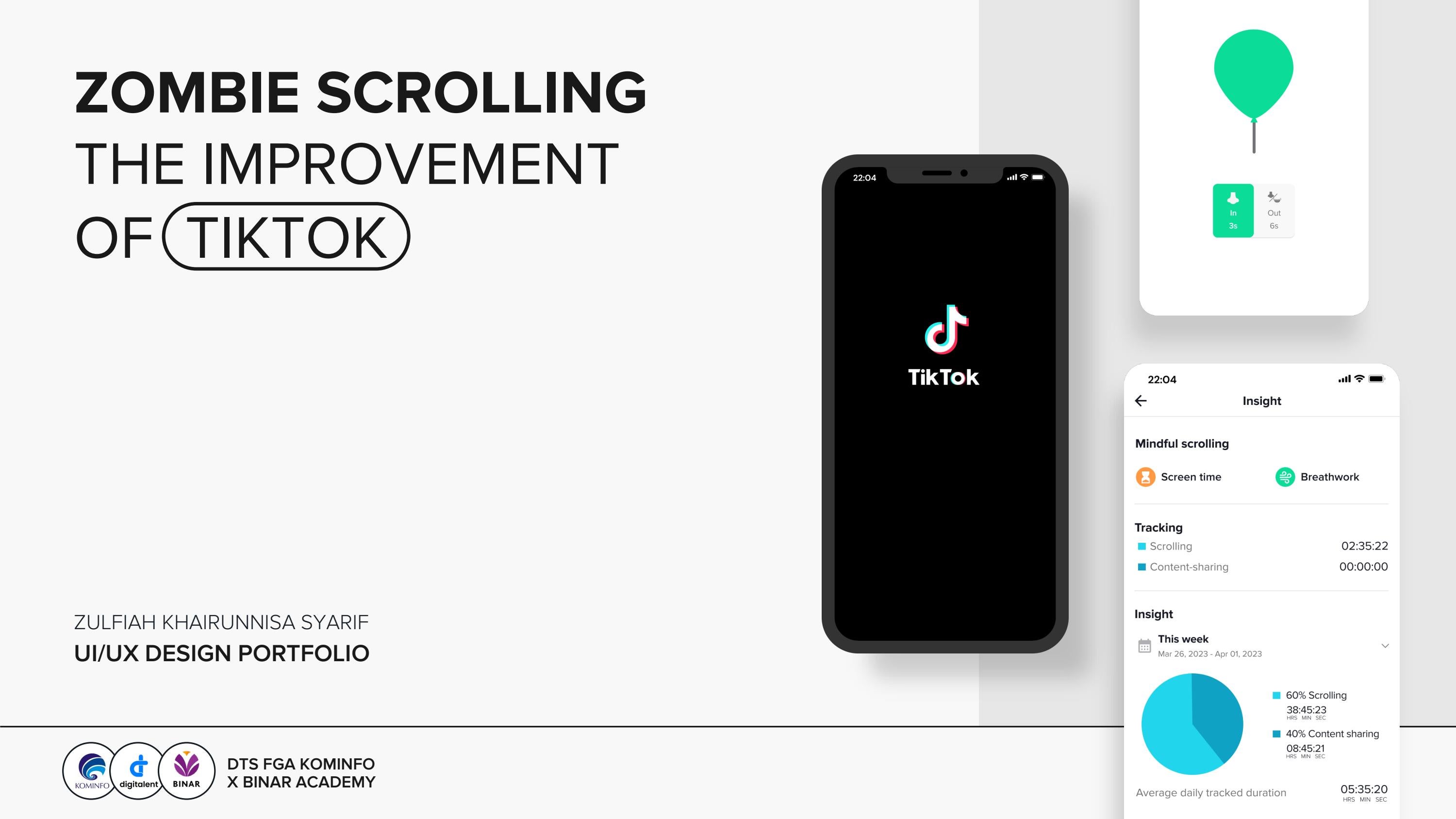 Zombie Scrolling: Redesign TikTok Screen Time Feature - a UI/UX case ...