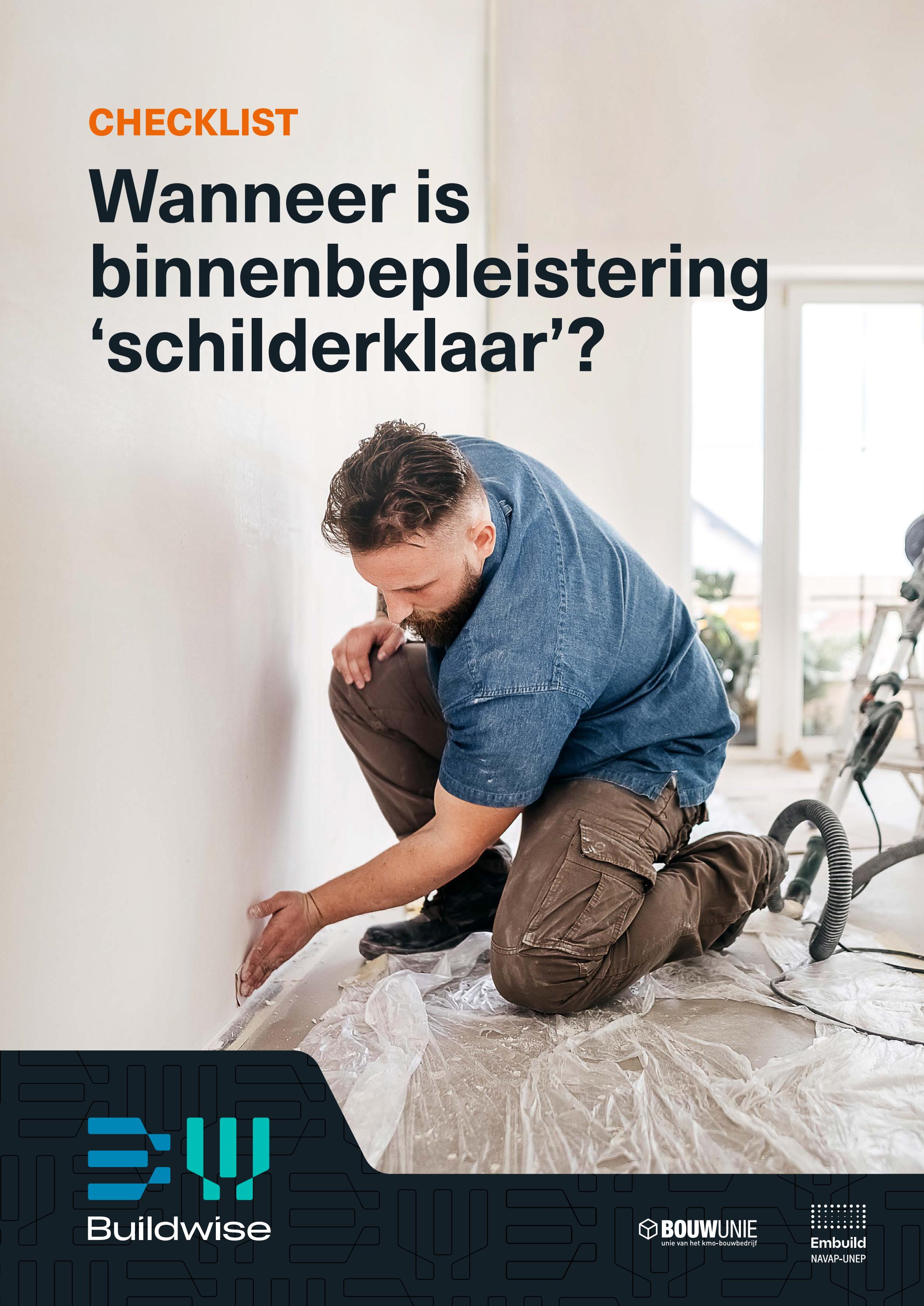 buildwise checklist binenstuc klaar voor schilderen? by ecomat - Issuu