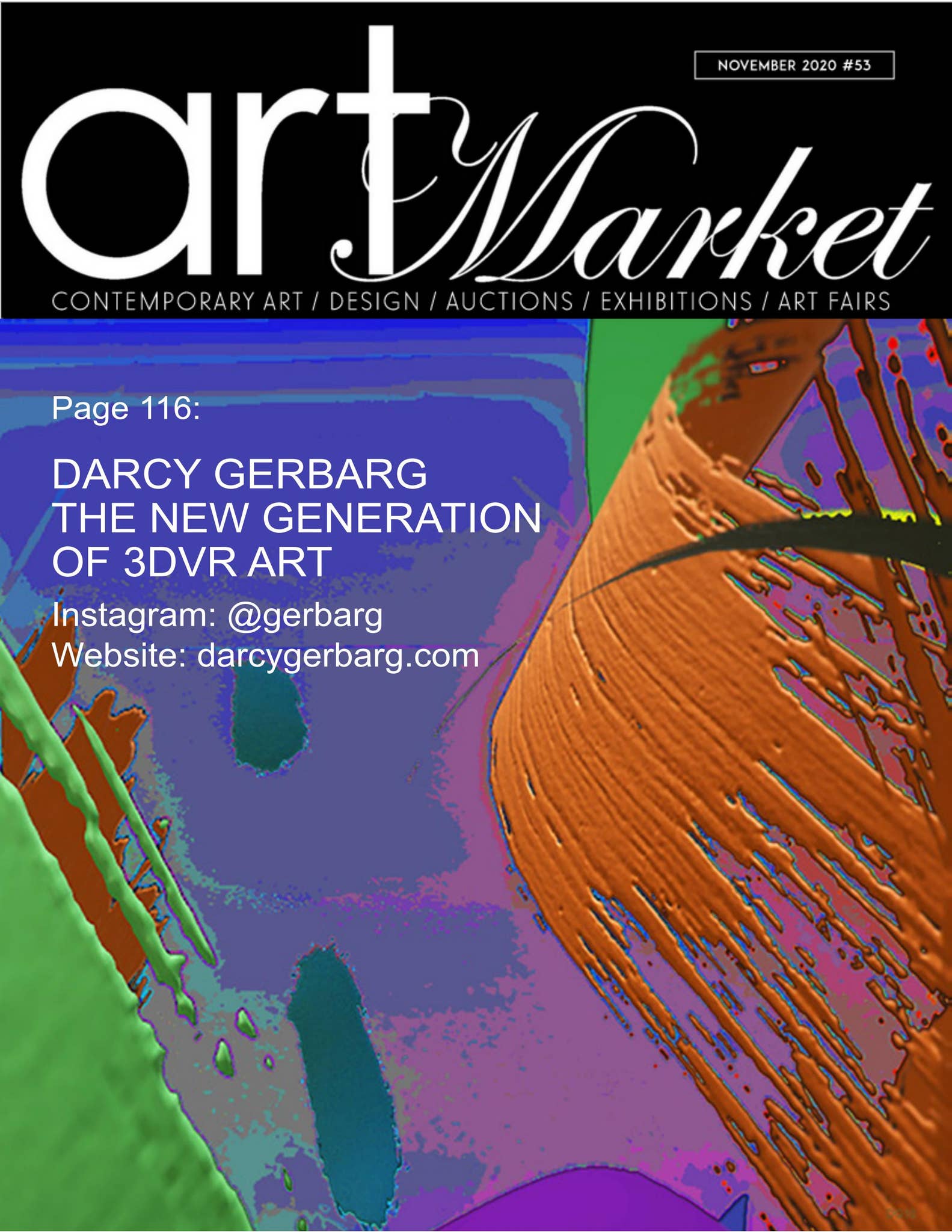Darcy Gerbarg in Art Market by Nimble Eye Design LLC - Issuu