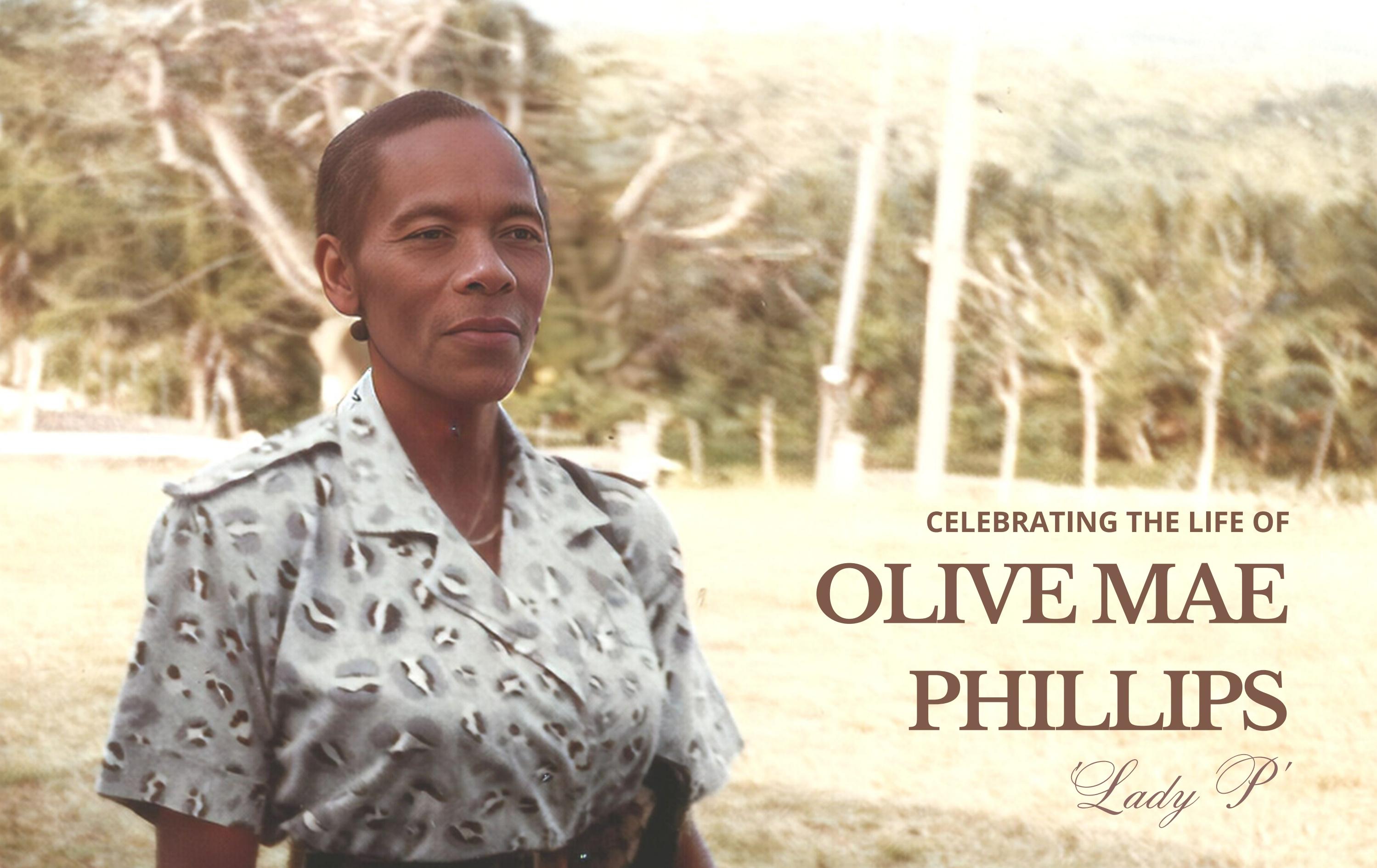 Celebrating the Life of Olive Mae Phillips - 'Lady P' by imaginit - Issuu