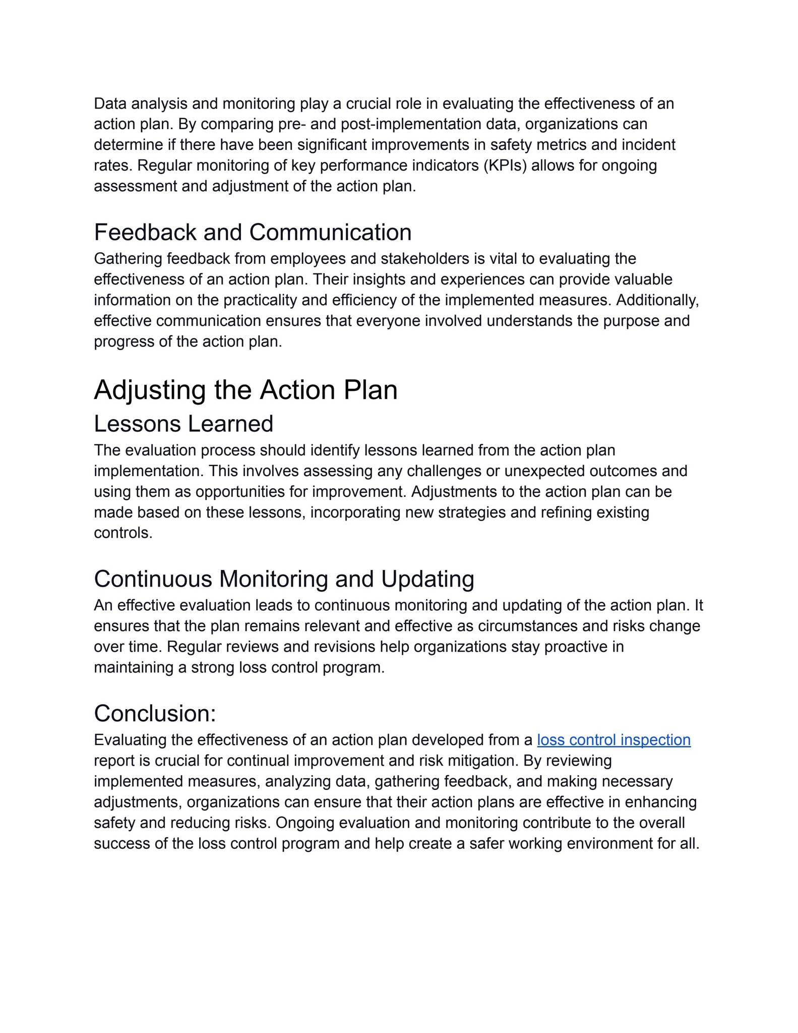 loss control inspection by safeguard01 - Issuu