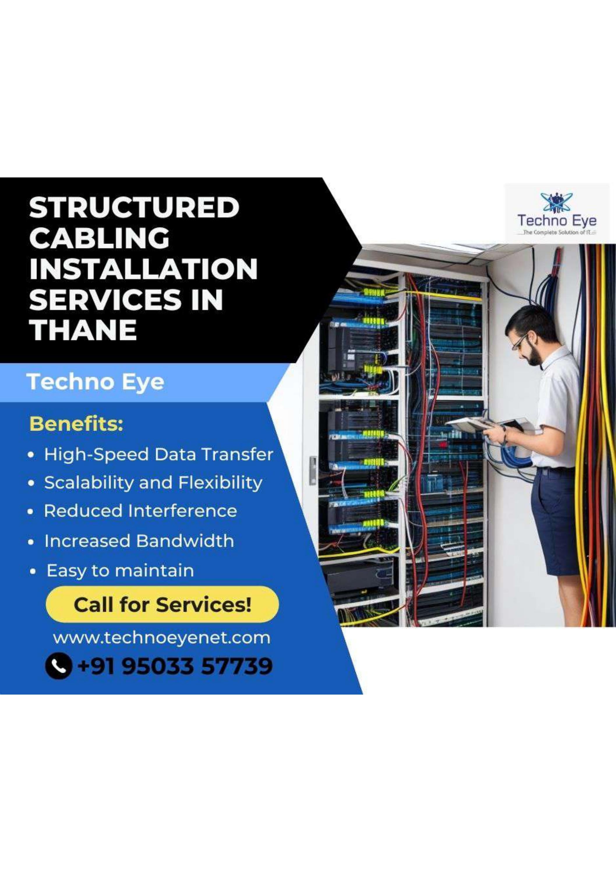 STRUCTURED CABLING INSTALLATION SERVICES IN THANE by technoeye - Issuu