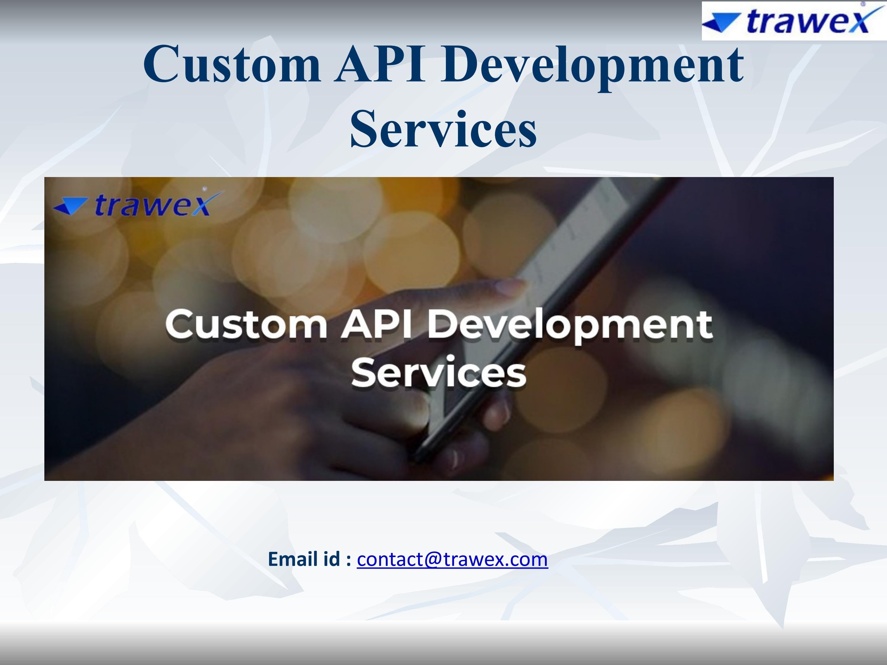 Custom Api Development Services By Chetna Patil Issuu