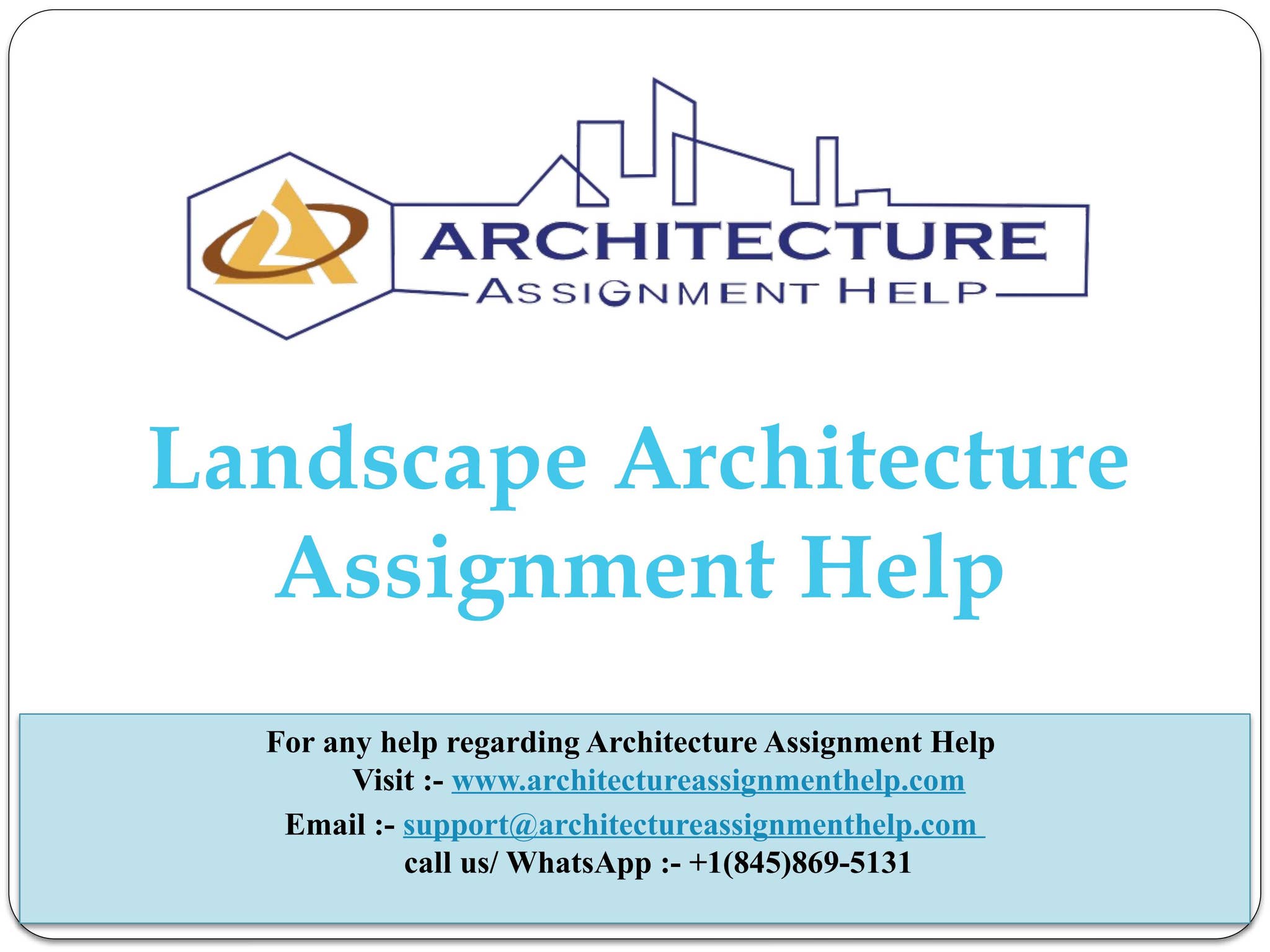 Secure and Legitimate Architecture Assignment Help for Students by Architecture Assignment Help ...