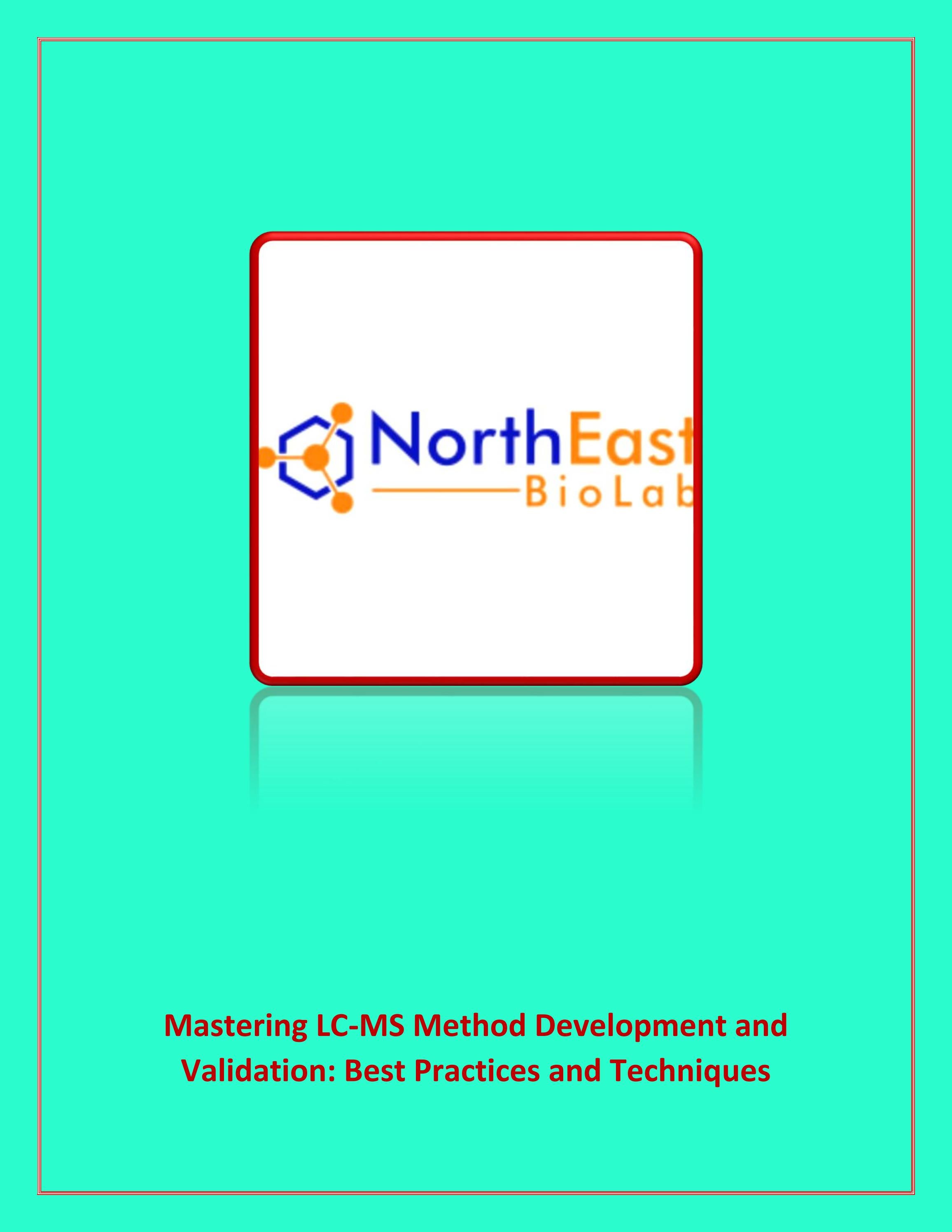 Mastering LC-MS Method Development and Validation by mr danial - Issuu Mastering LC-MS Method Development and Validation by mr danial - Issuu