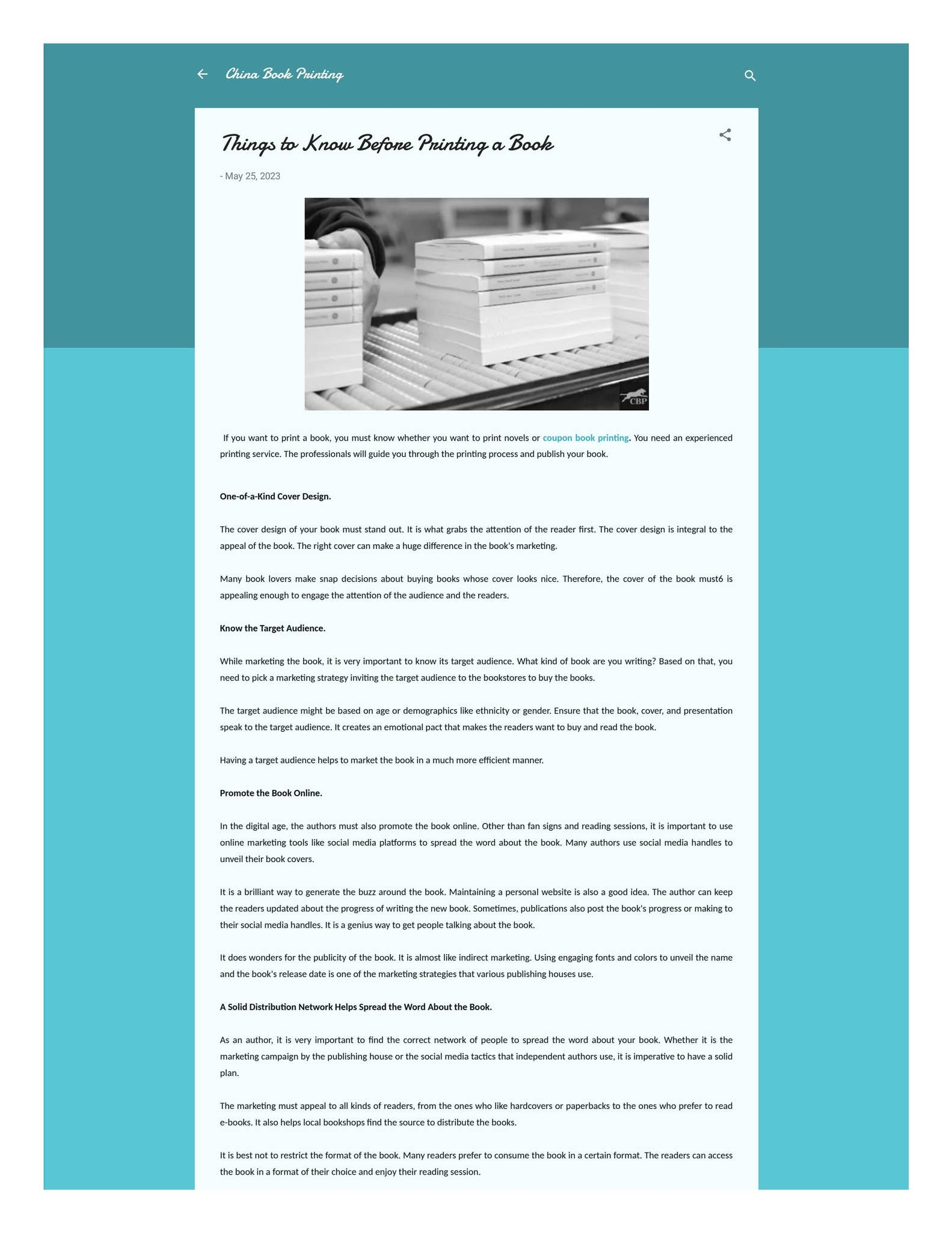 Things to Know Before Printing a Book by China book printer - Issuu